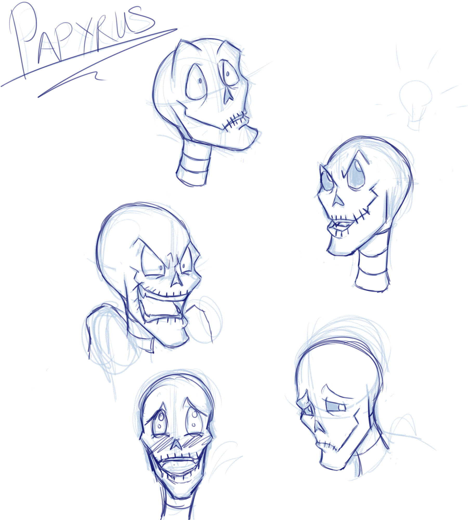 ArtStation - Undertale Expression Studies