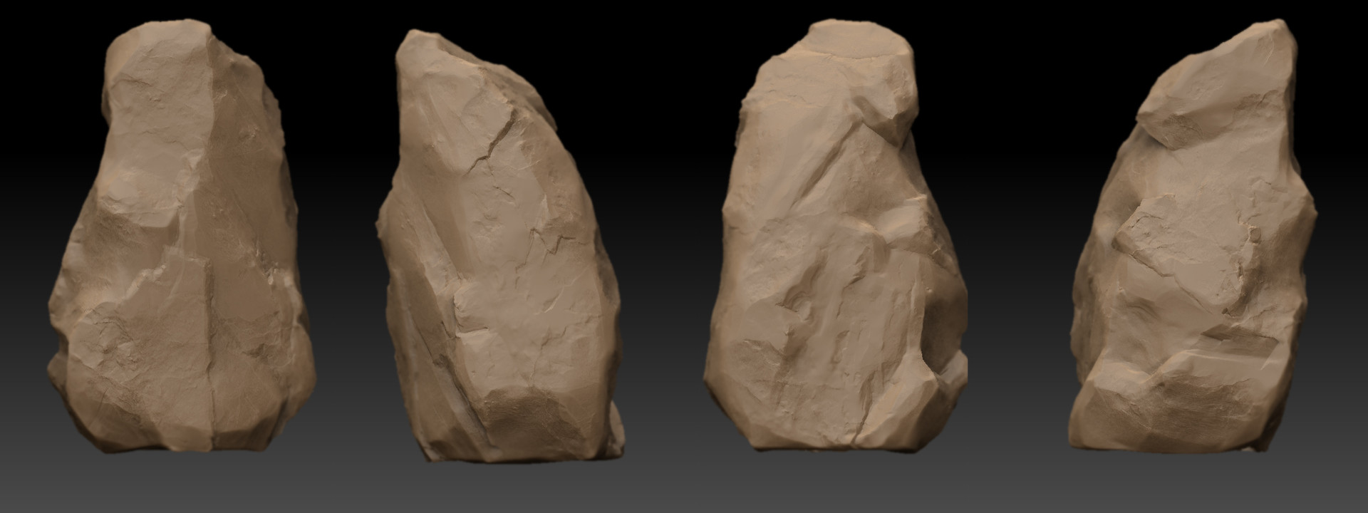 ArtStation - Rock Study