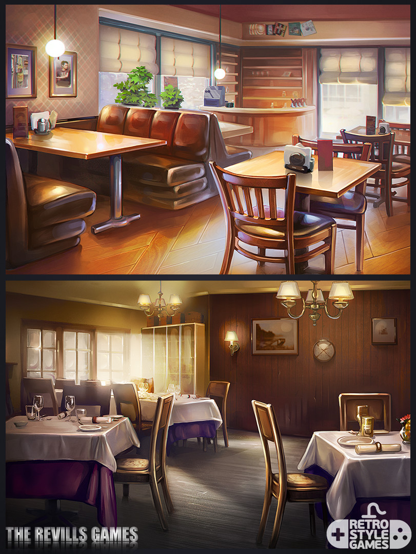 RetroStyle Games - Chef Solitaire: USA - Restaurant Exterior and ...