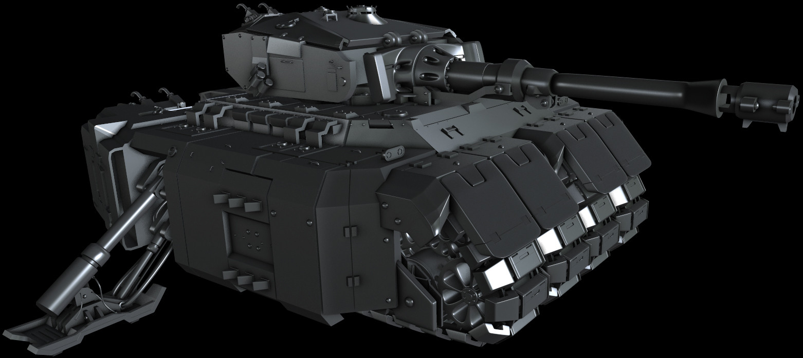 ArtStation - Europa Siege Tank -Blockout