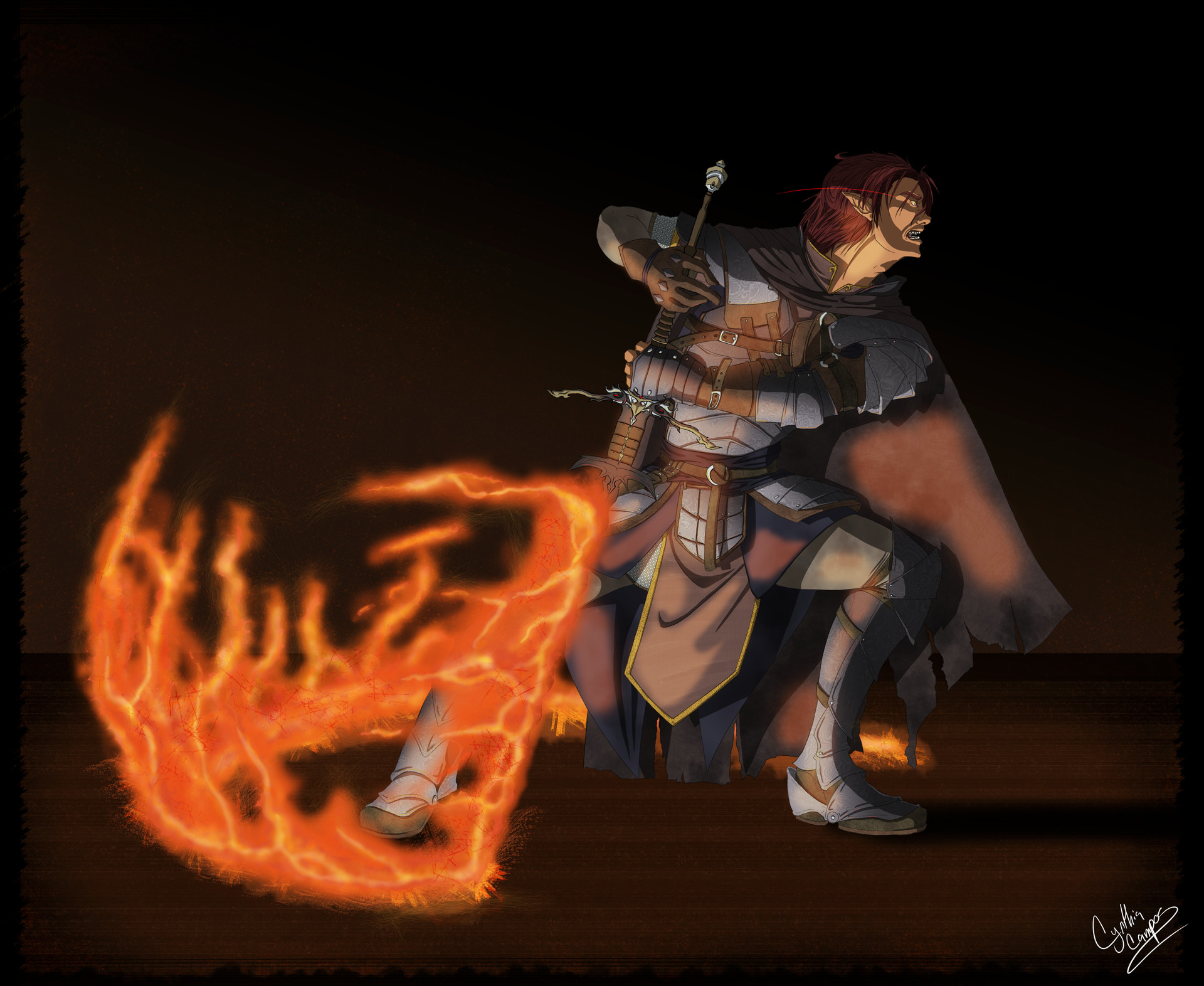 ArtStation - Magic Knight