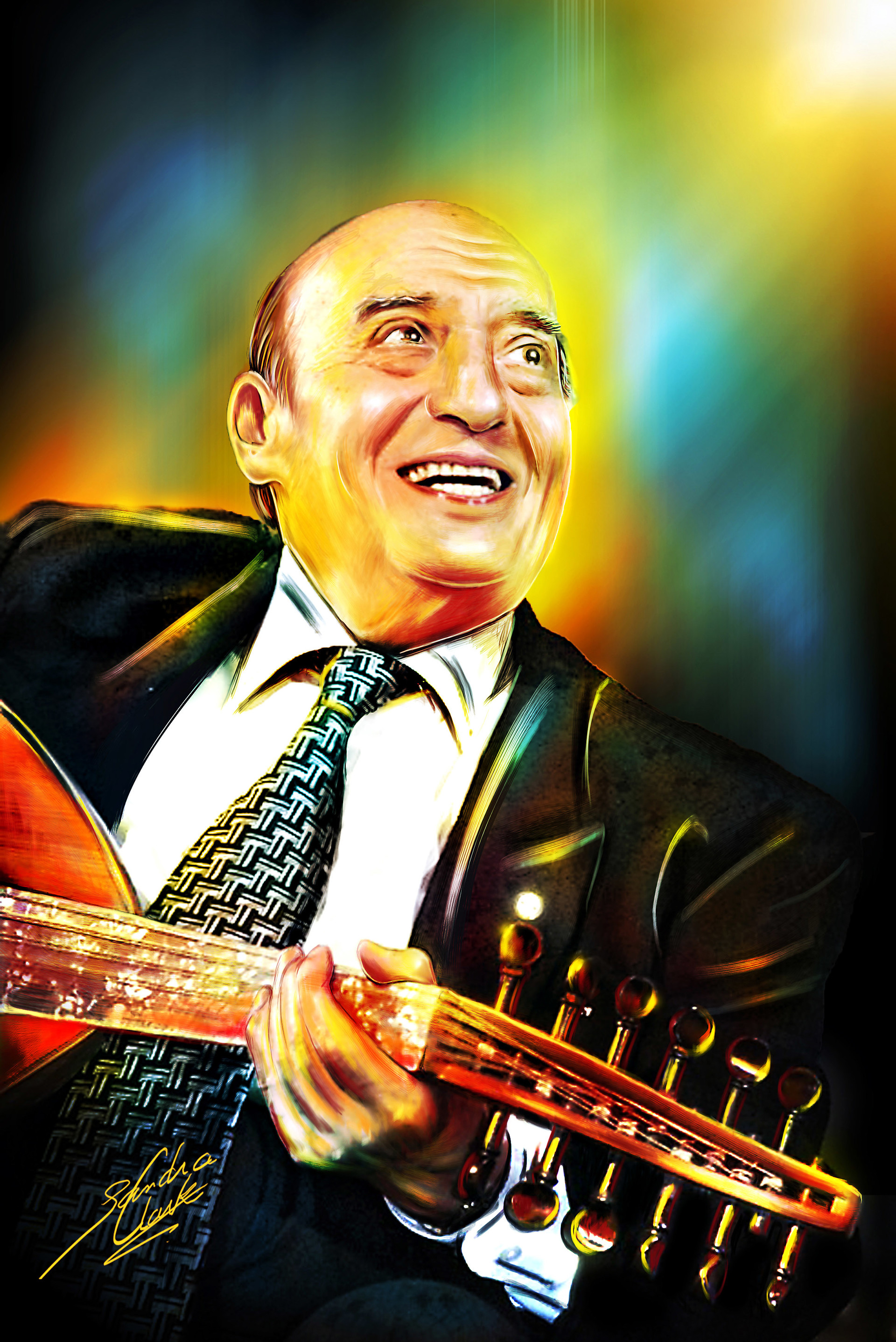 ArtStation - RIP Lebanese Legend Wadih Al Safi