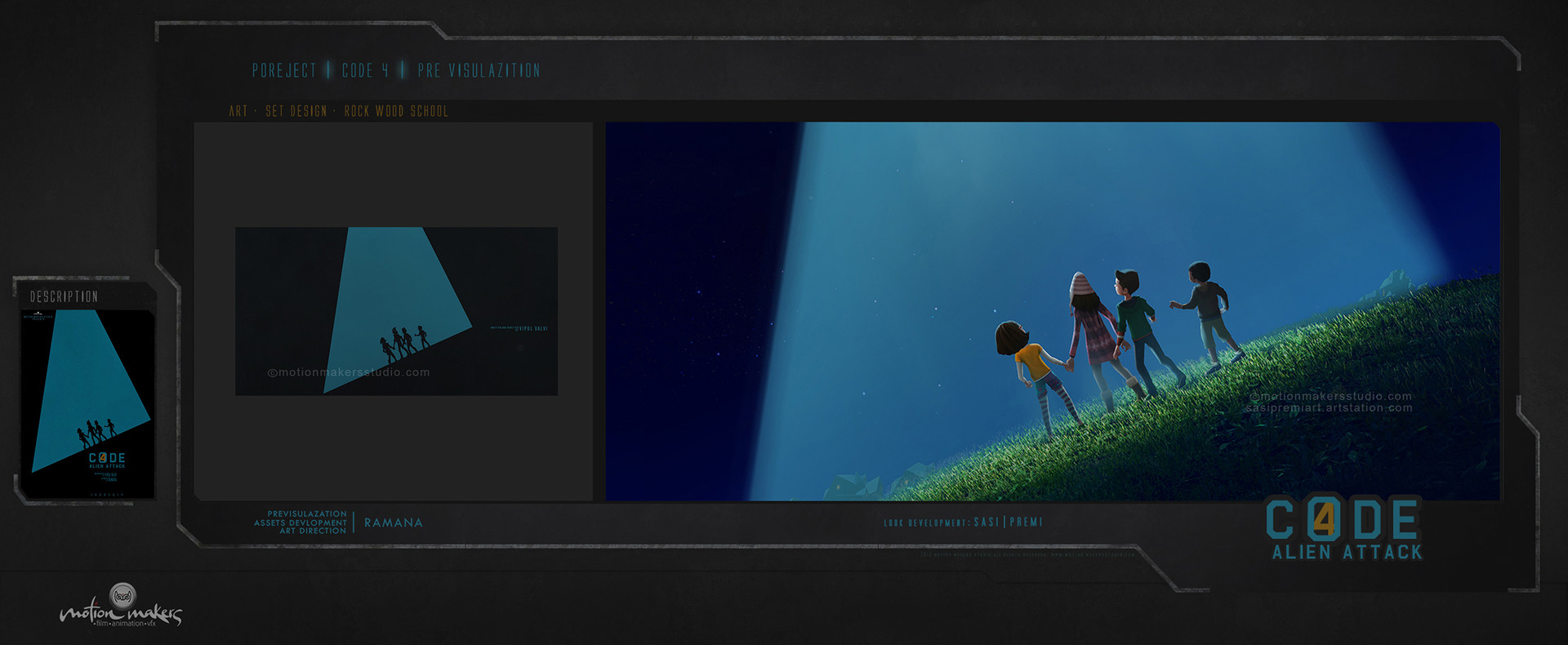 ArtStation - Code4.alien attack.