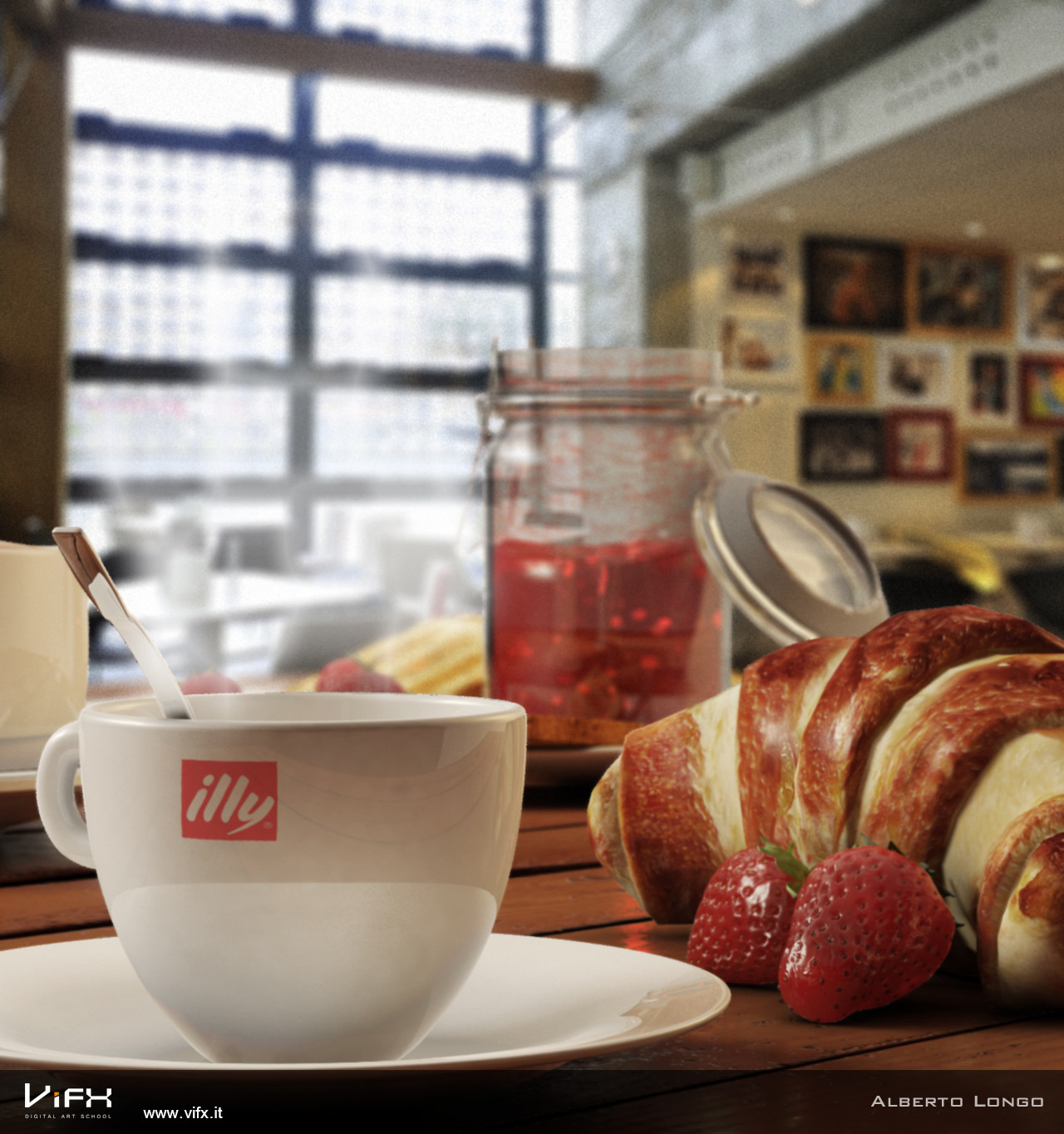 ArtStation - Breakfast by Alberto