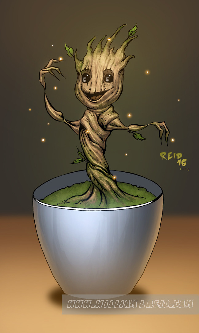 groot dancing wallpaper