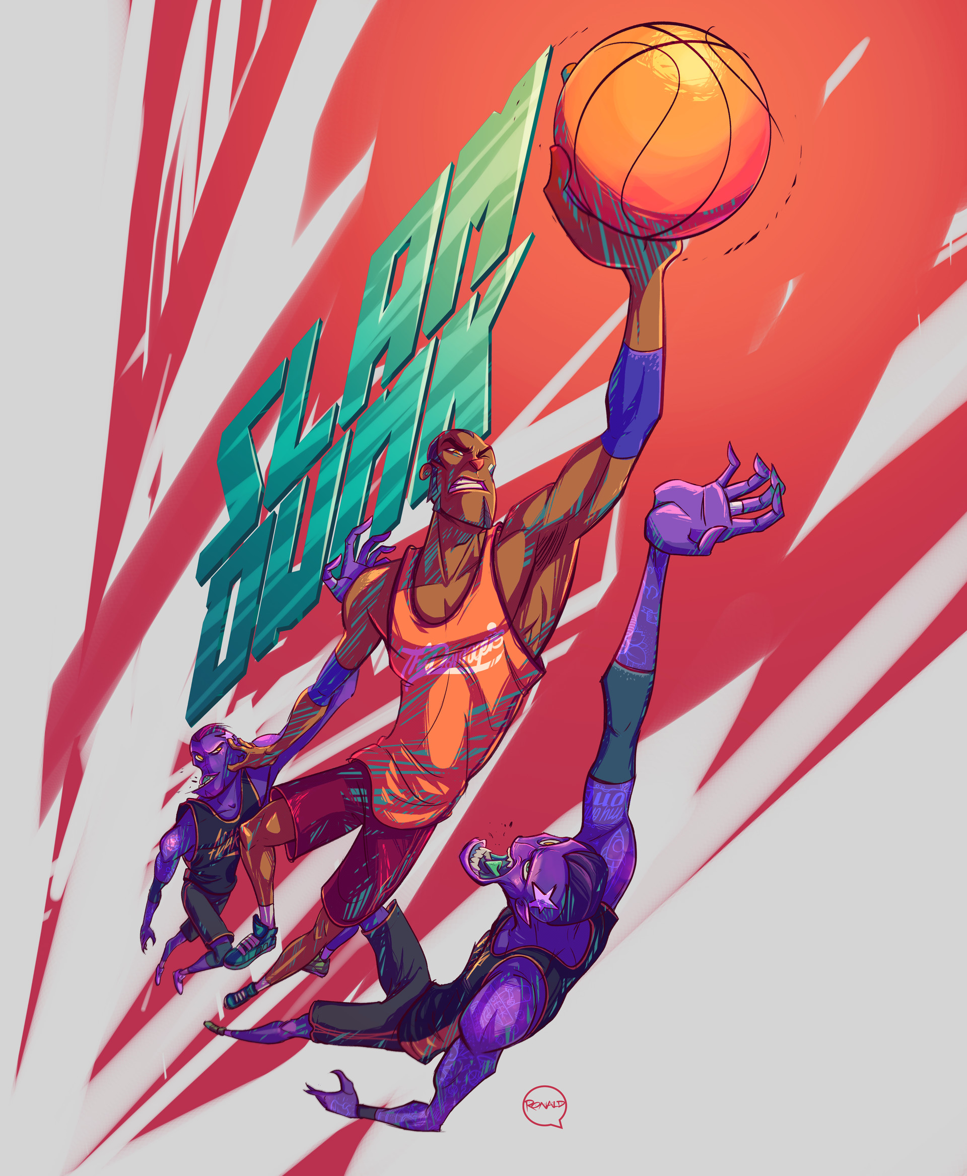 ArtStation - Slam Dunk