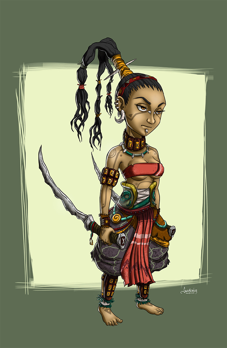 ArtStation - Concept Art - Warrior