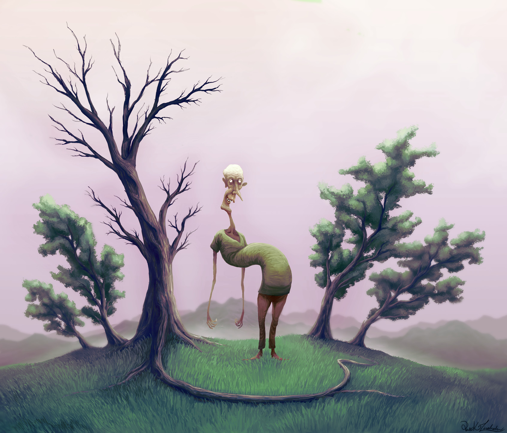 ArtStation - Wave man