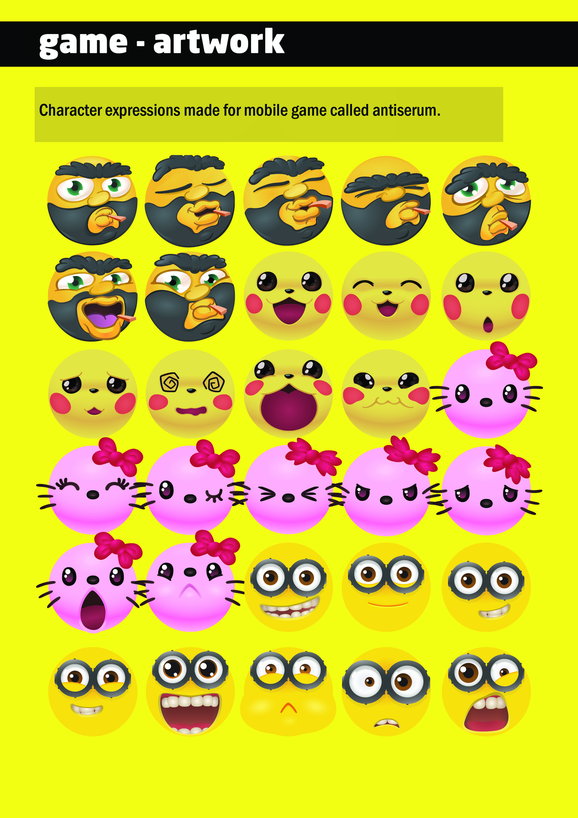 ArtStation - Character Expressions