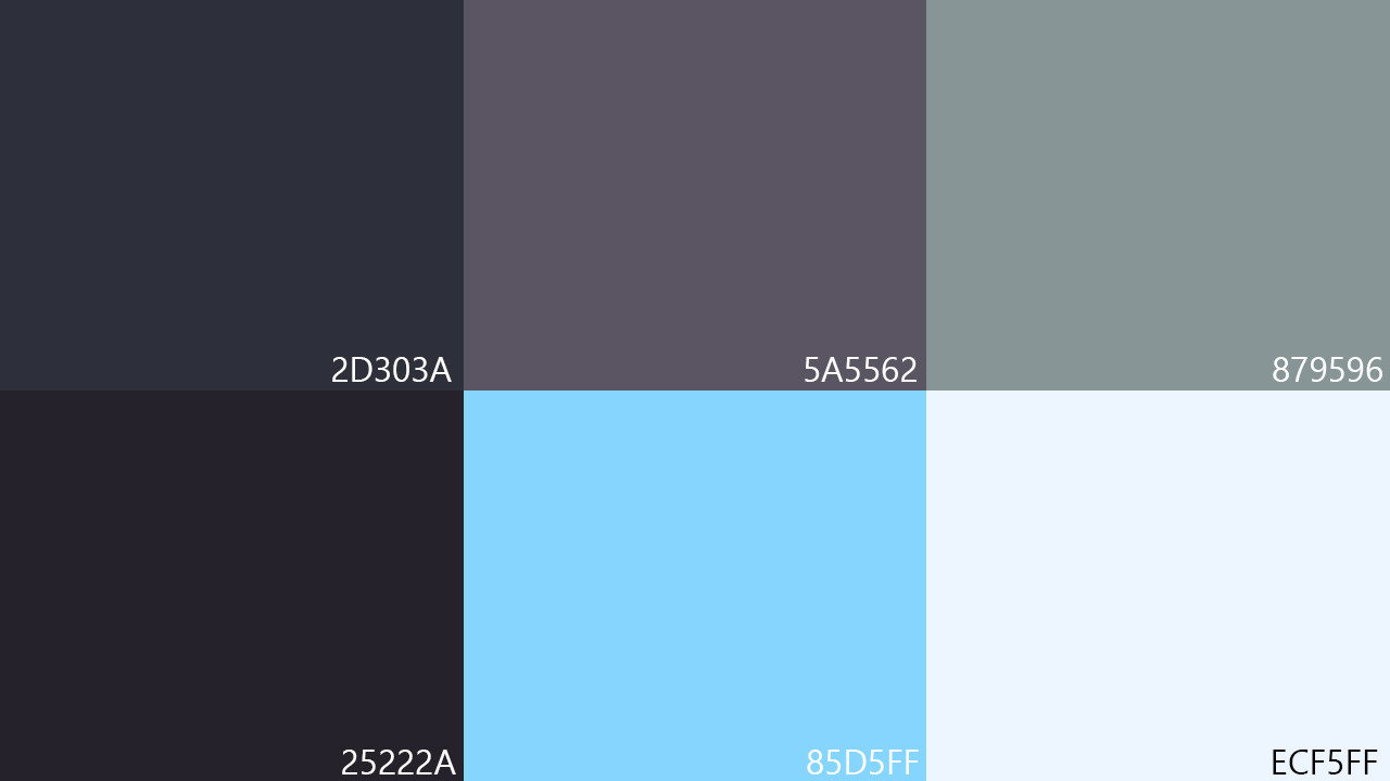 ArtStation - SIX Colors scheme 3