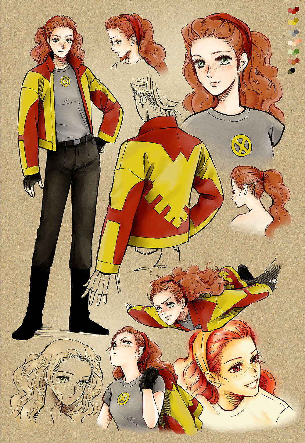 ArtStation - Jean Grey Redesign