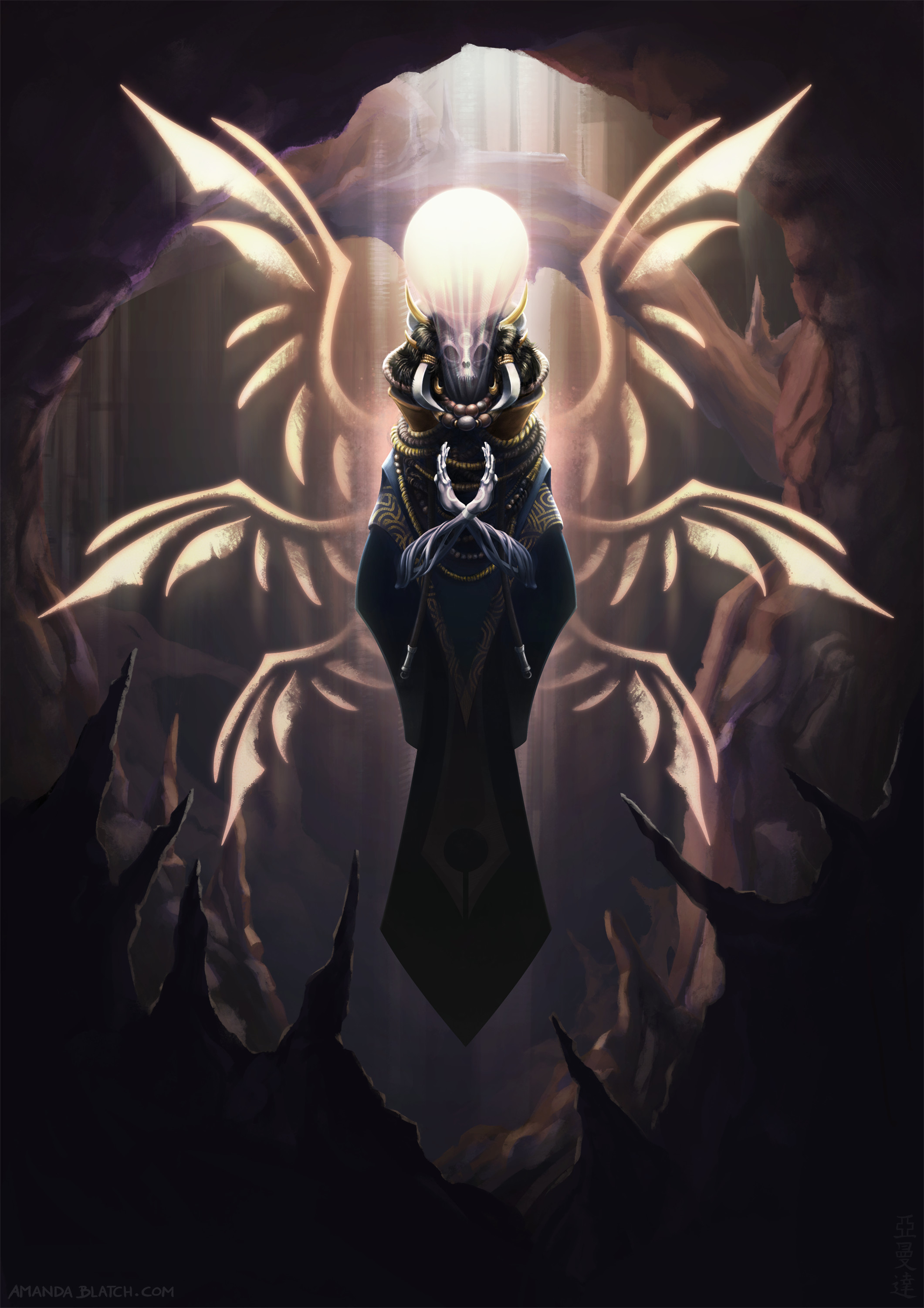 Scifi Wizard by Amanda Blatch : r/ImaginaryAliens