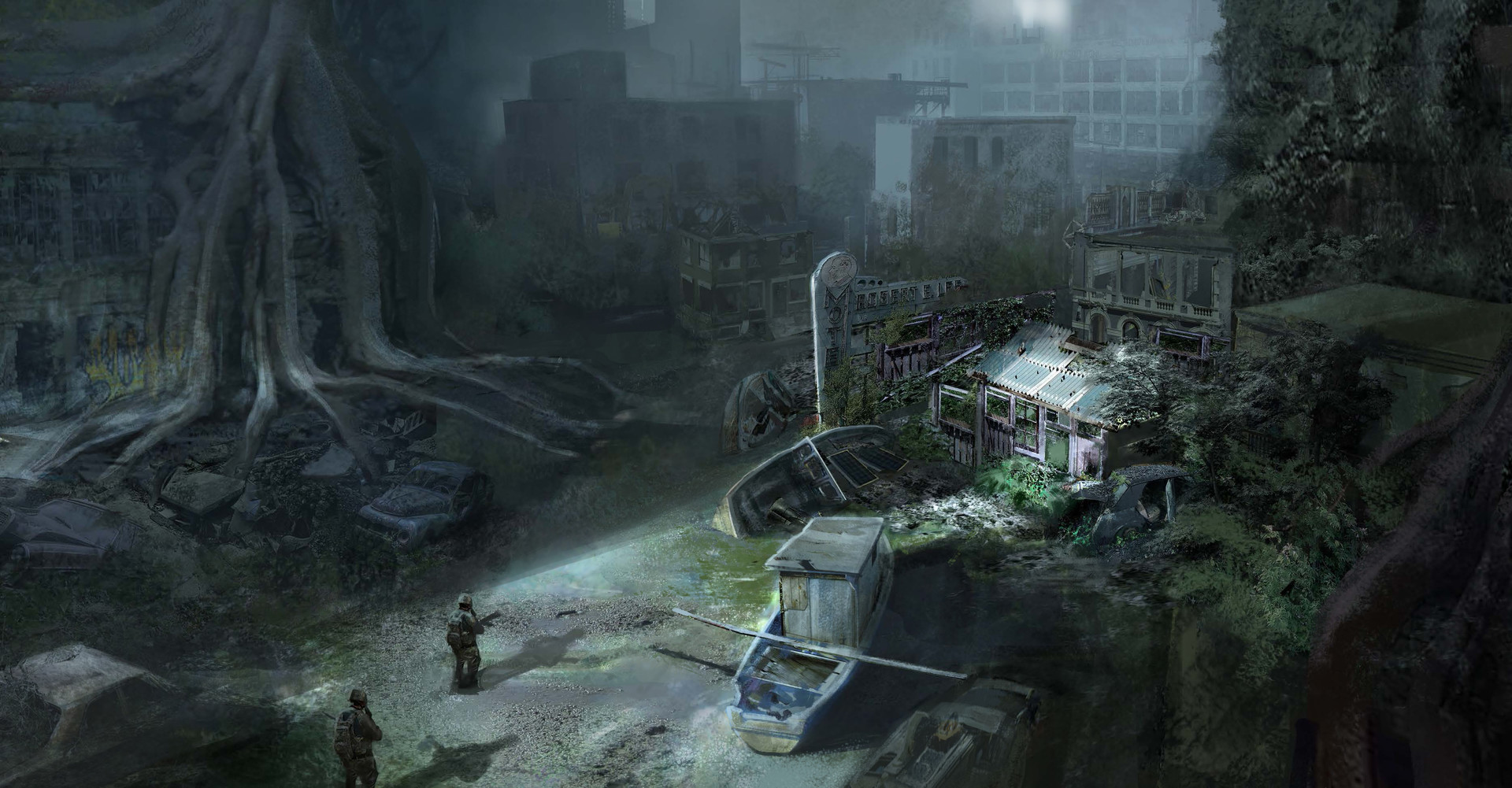 ArtStation - Abandoned City