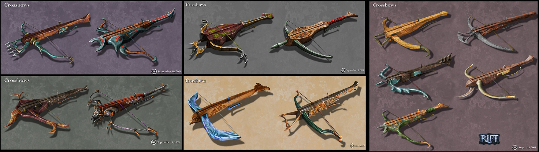 Ken Nguyen - Fantasy Weapons - MMO Rift