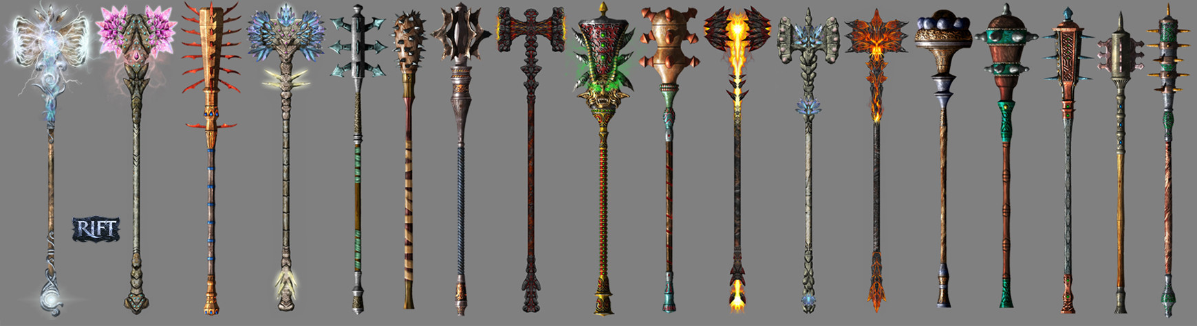 Ken Nguyen - Fantasy Weapons - MMO Rift