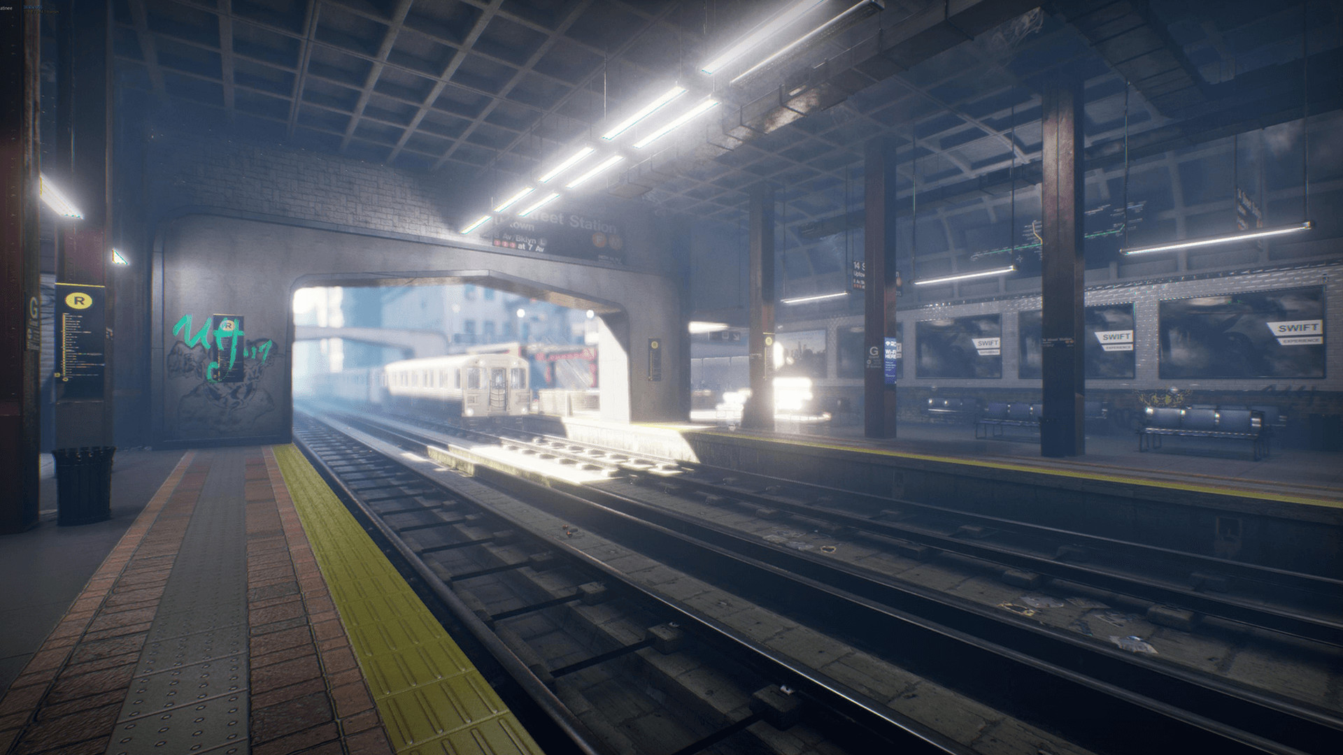 Anıl İşbilir - Unreal Engine Subway Station Environment