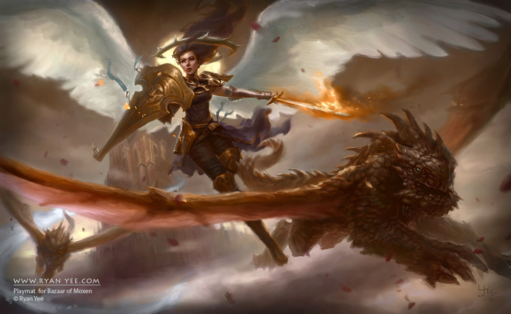 Angel Warrior Concept Art