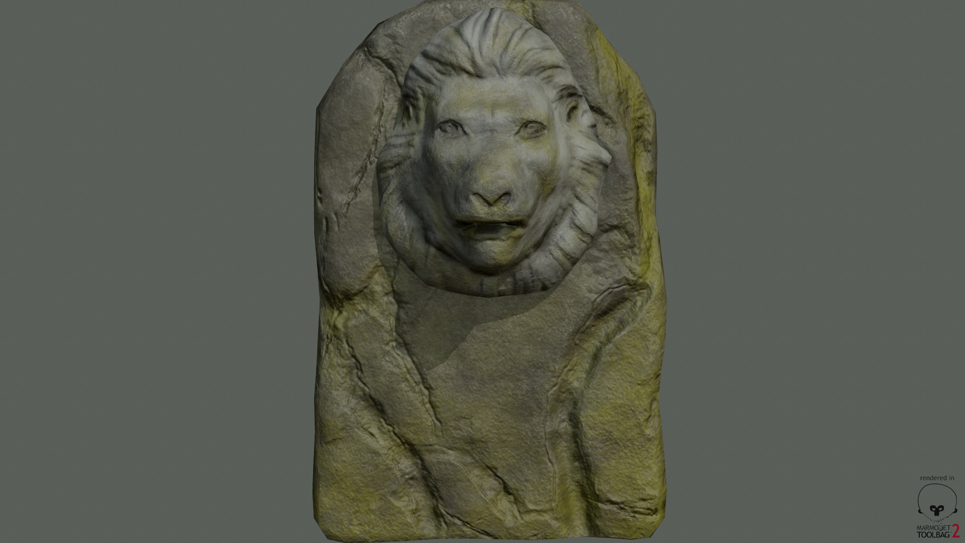 ArtStation - Stone Lion Tablet