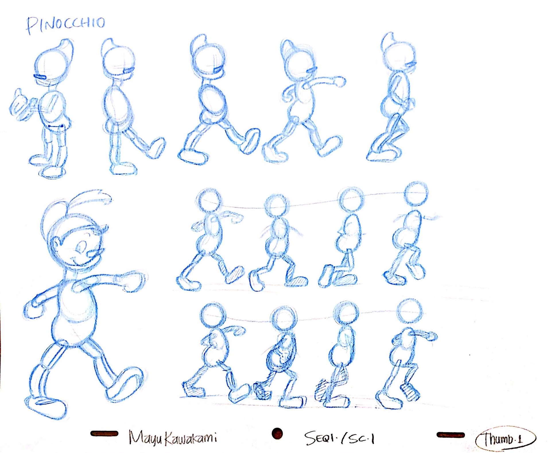 Mayu Kawakami - 2D Animation Thumbnails