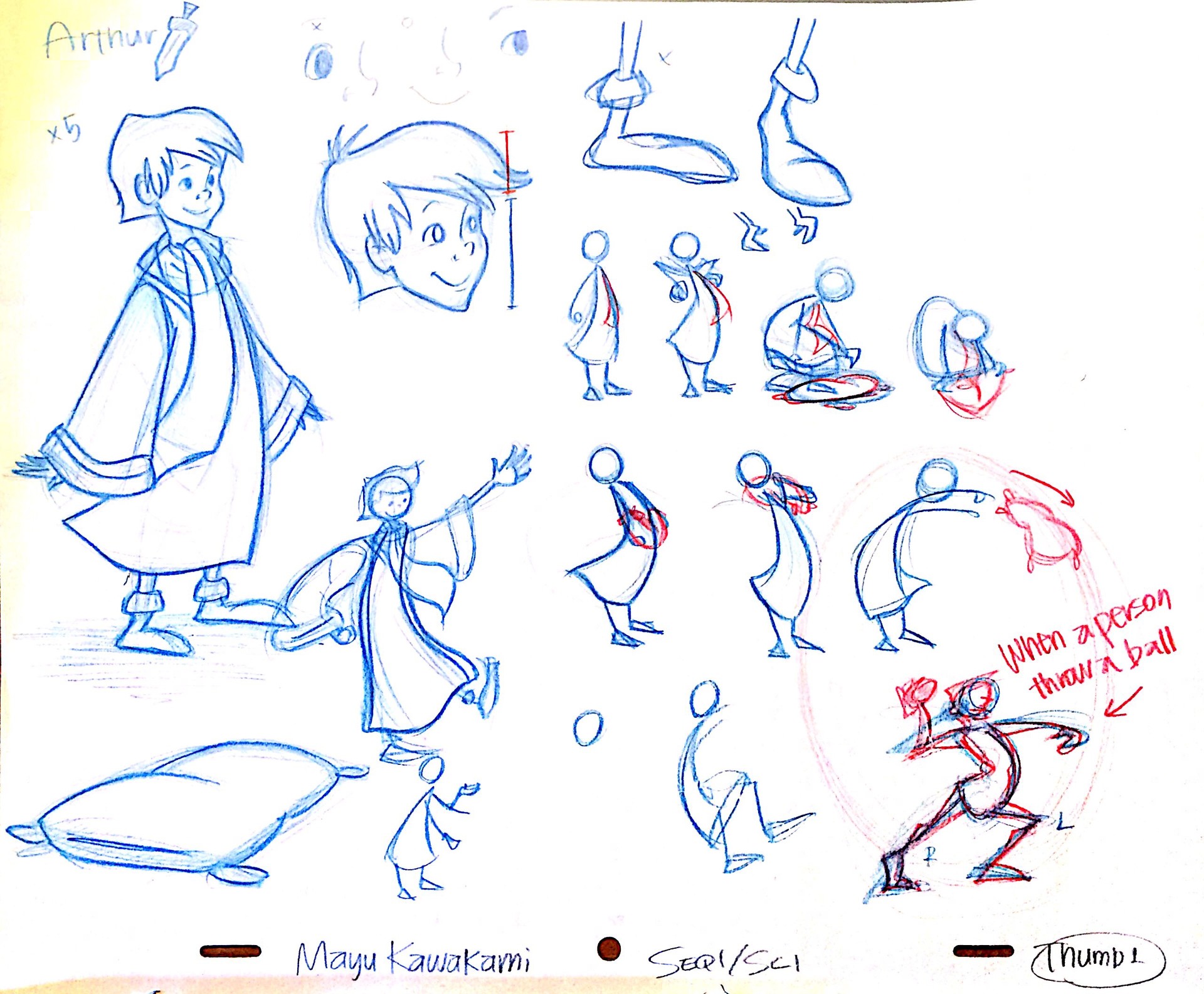 Mayu Kawakami - 2D Animation Thumbnails
