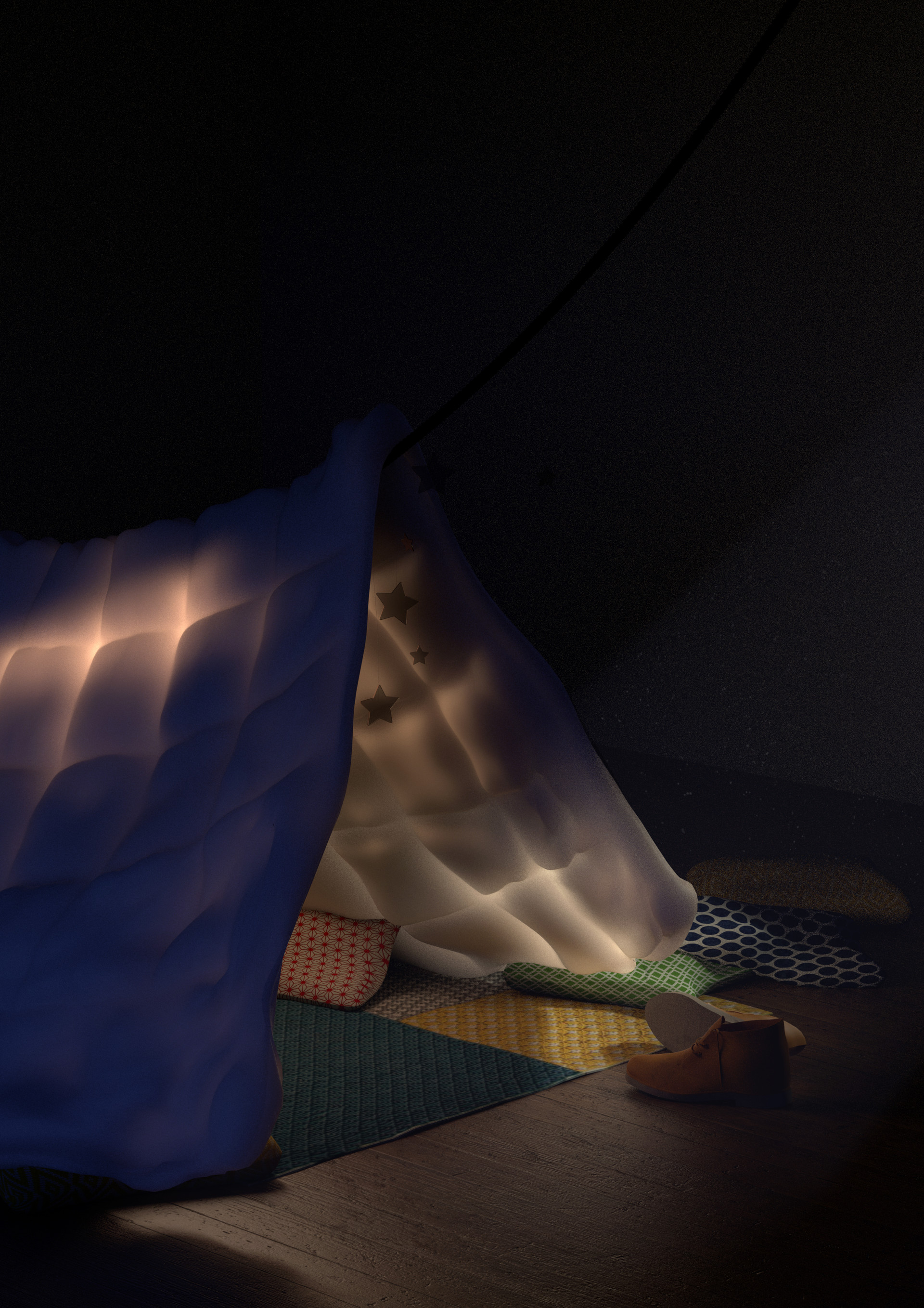 ArtStation - Hide in the night