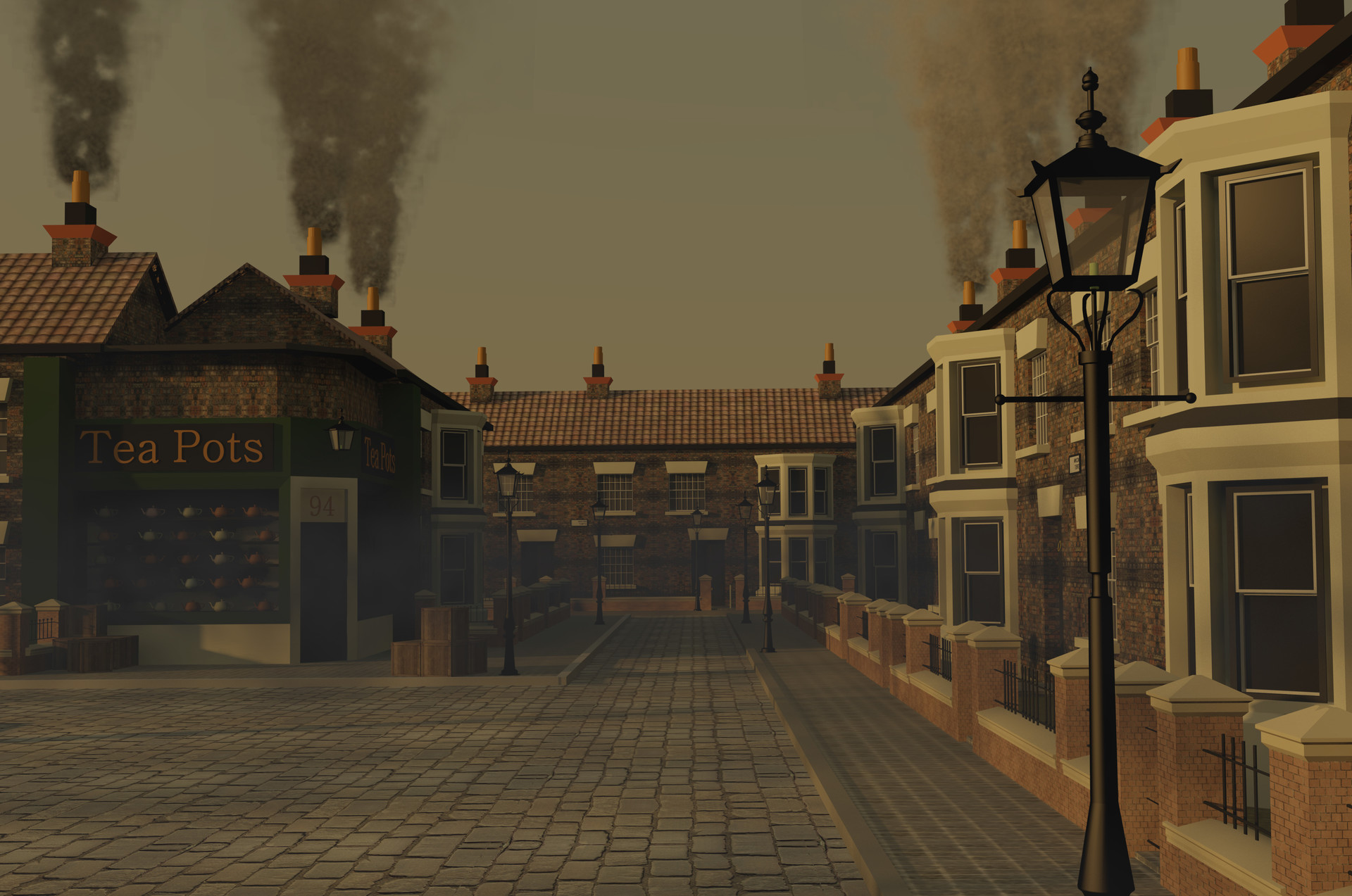 ArtStation - Victorian Scene