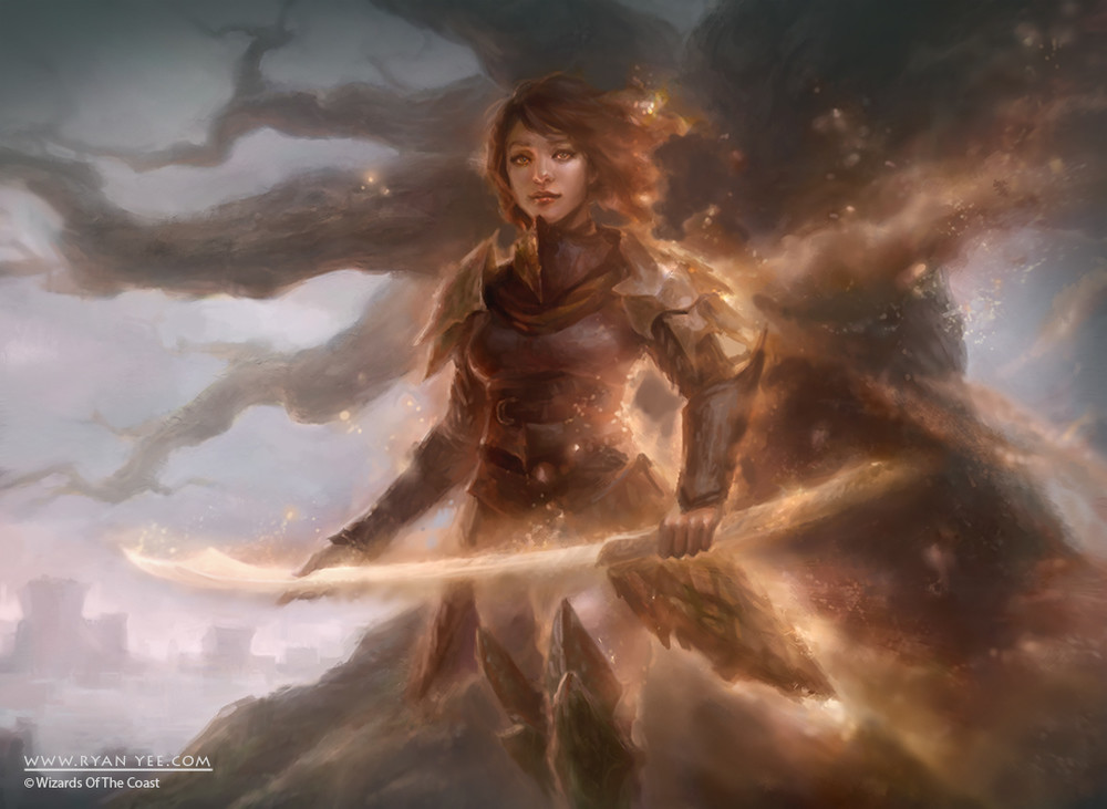 ArtStation - Magic: the Gathering- Anafenza, Kin-tree Spirit