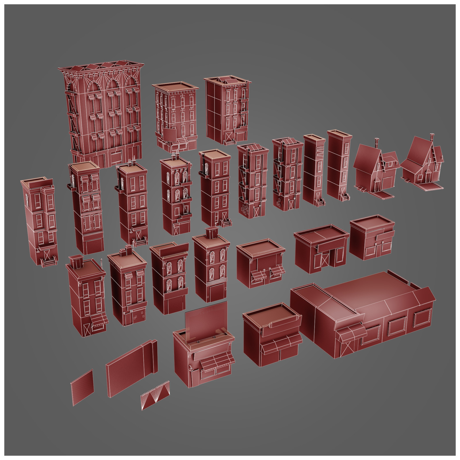 Umer Memon - Urban City Art Pack