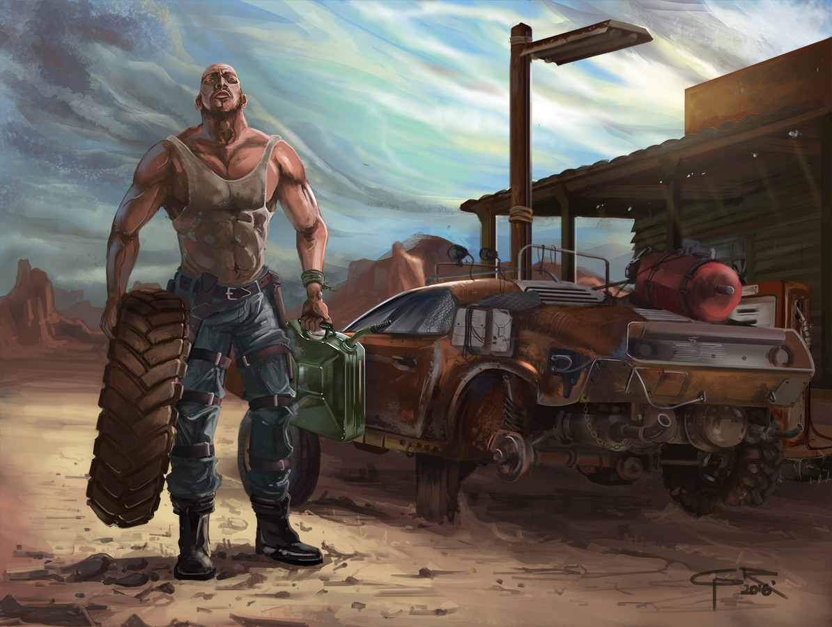 ArtStation - Mad Max Inspiration