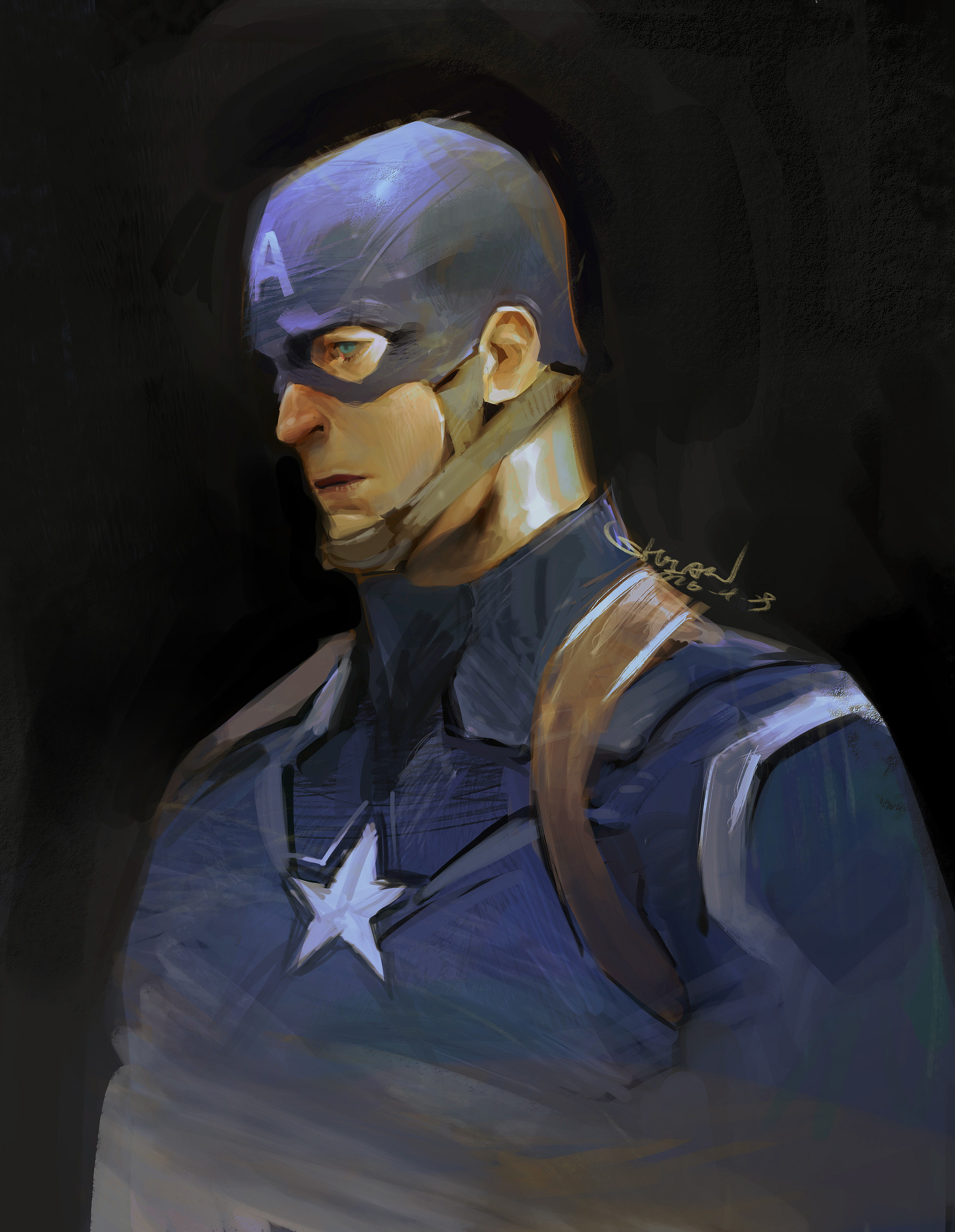 ArtStation - Captain America