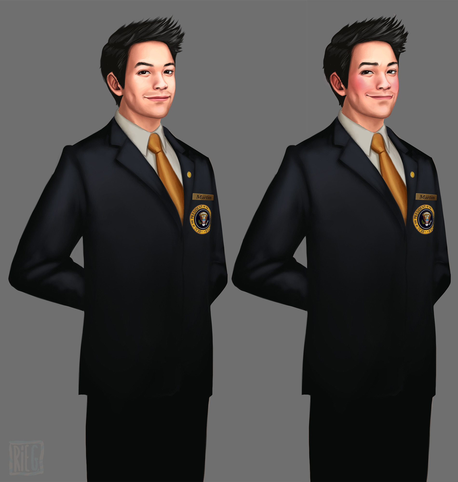 Rie Lee - Queen's Gambit Art