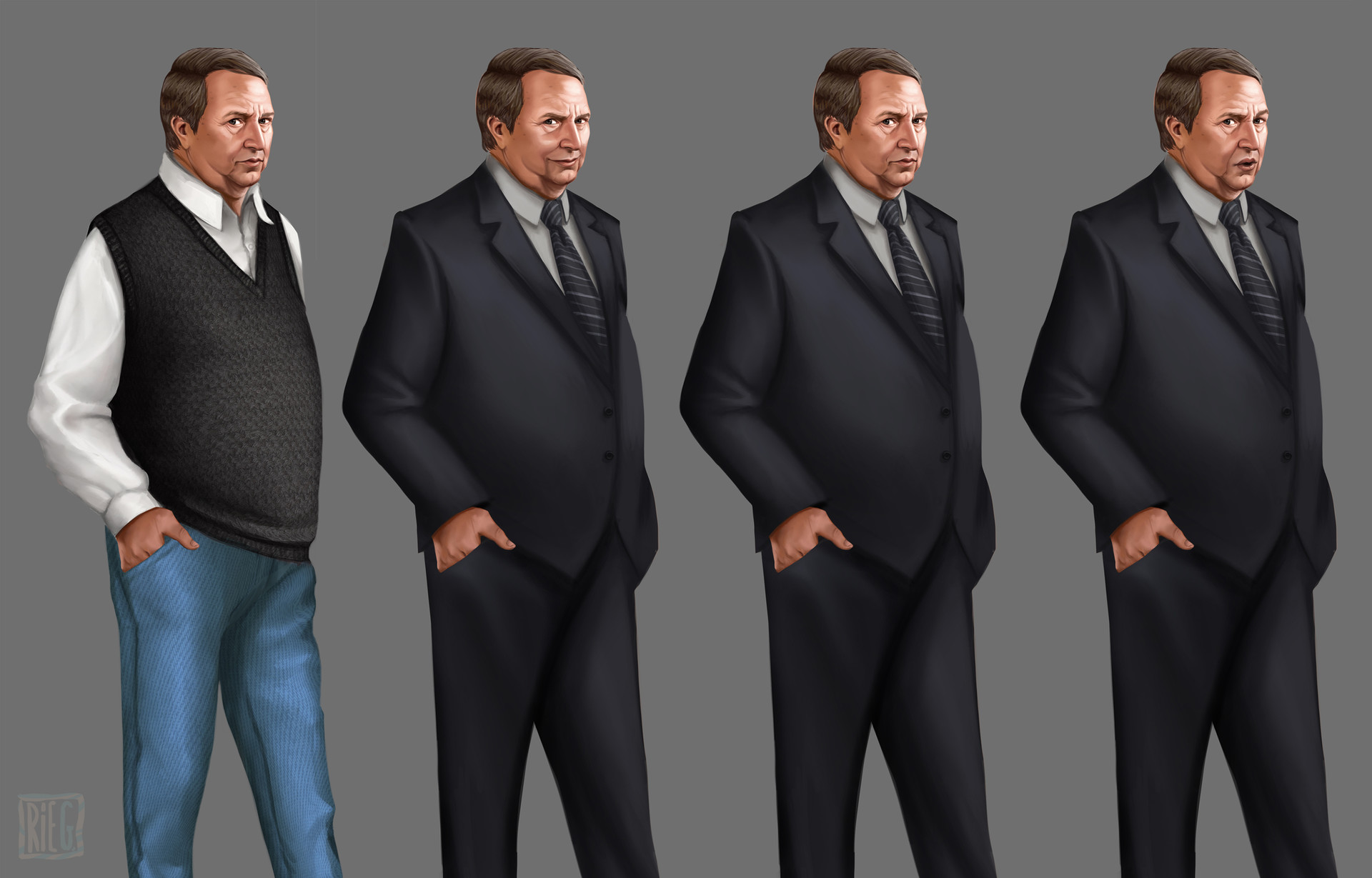 Rie Lee - Queen's Gambit Art