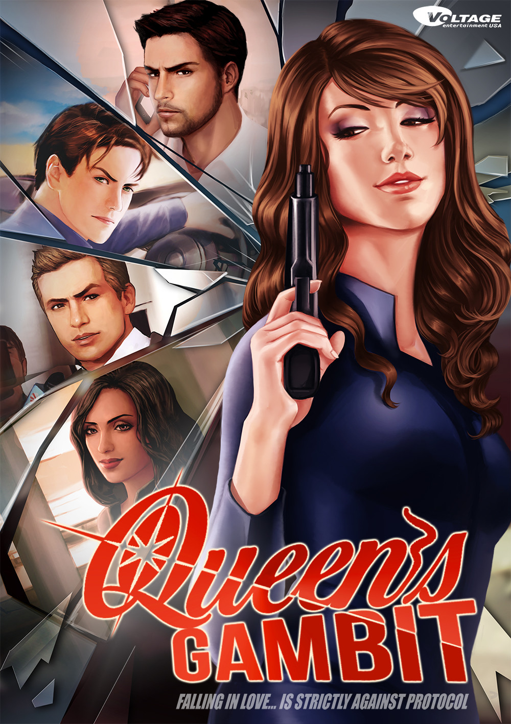 Rie Lee - Queen's Gambit Art