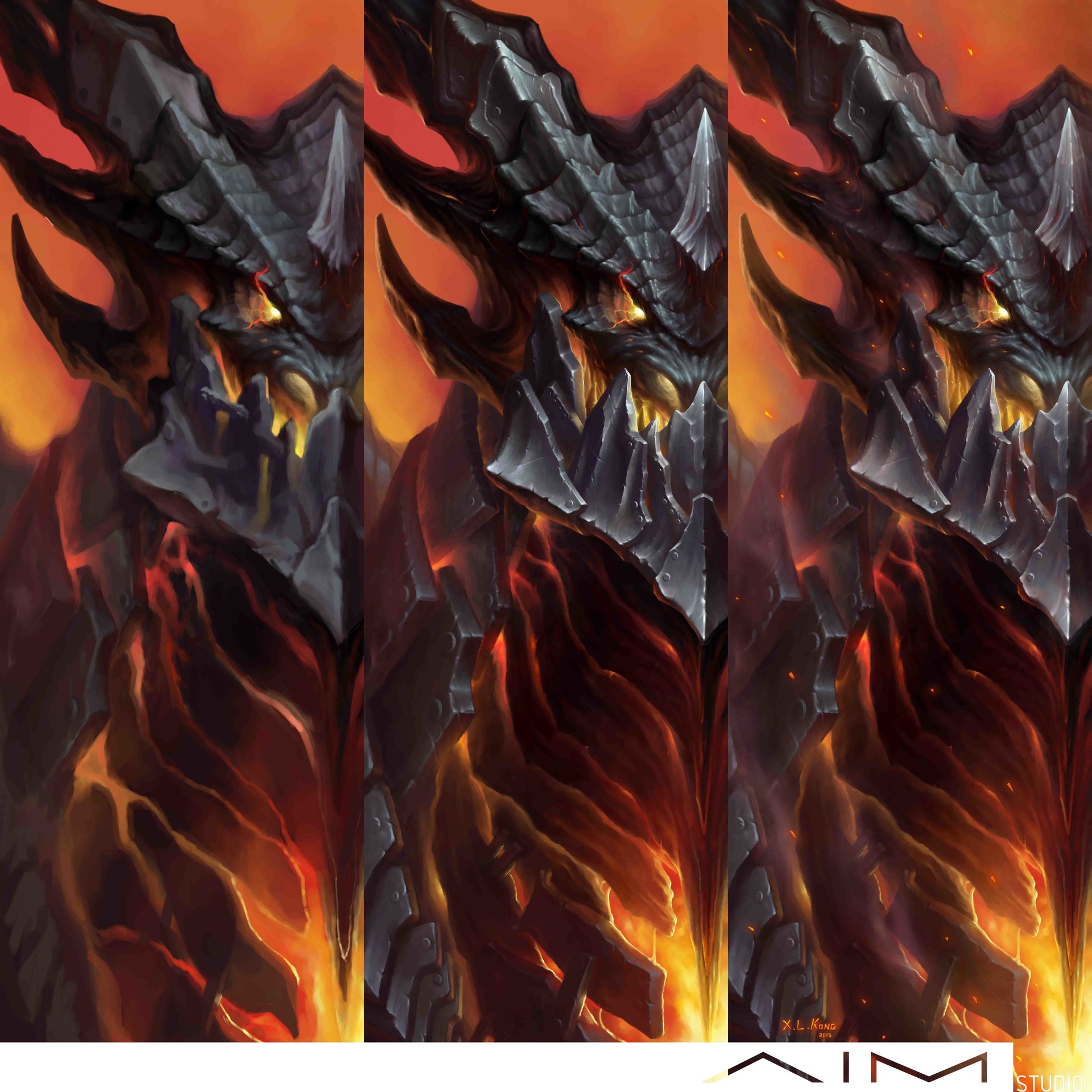 ArtStation - Deathwing progress