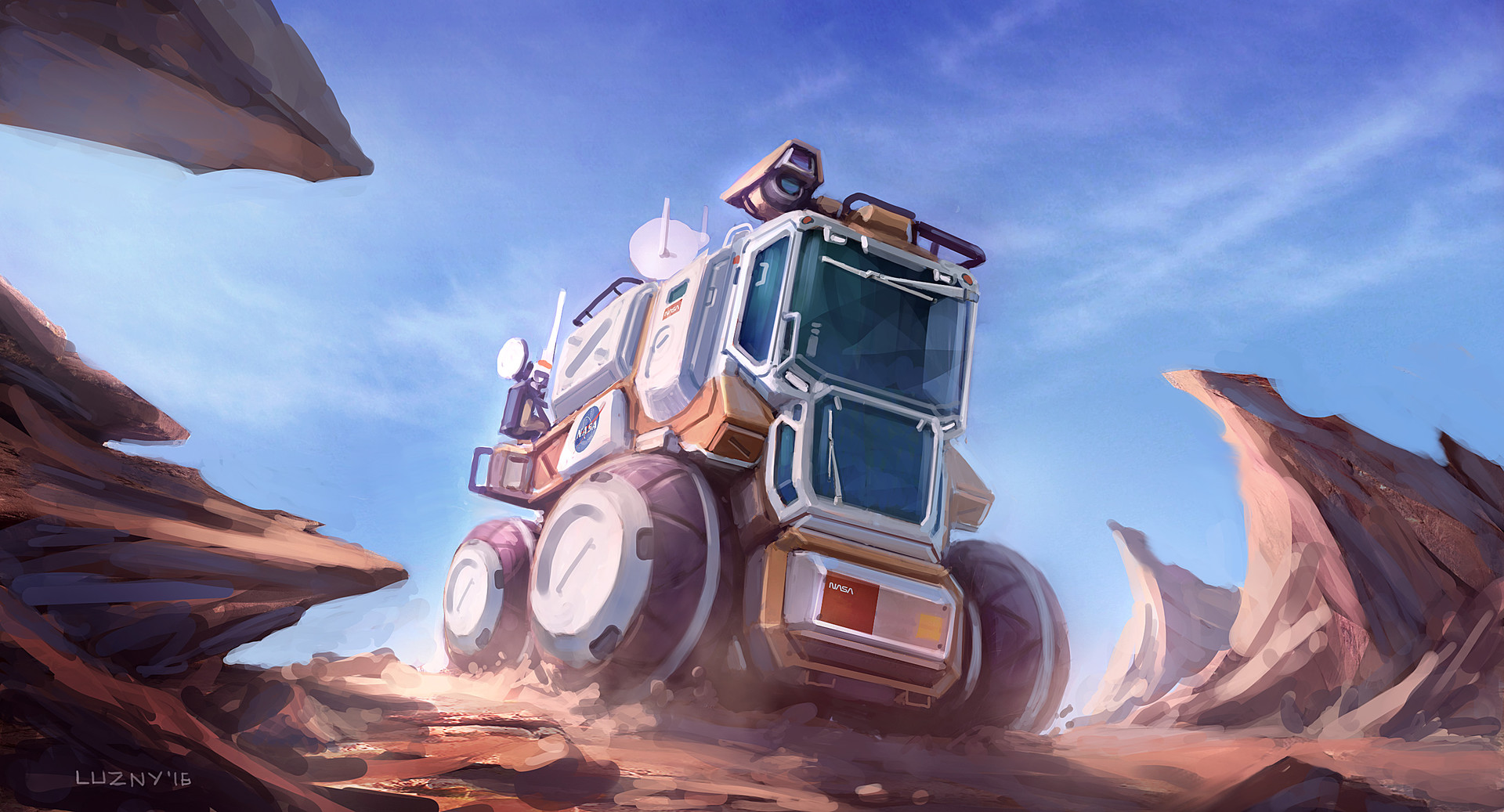 ArtStation - Expedition vehicle