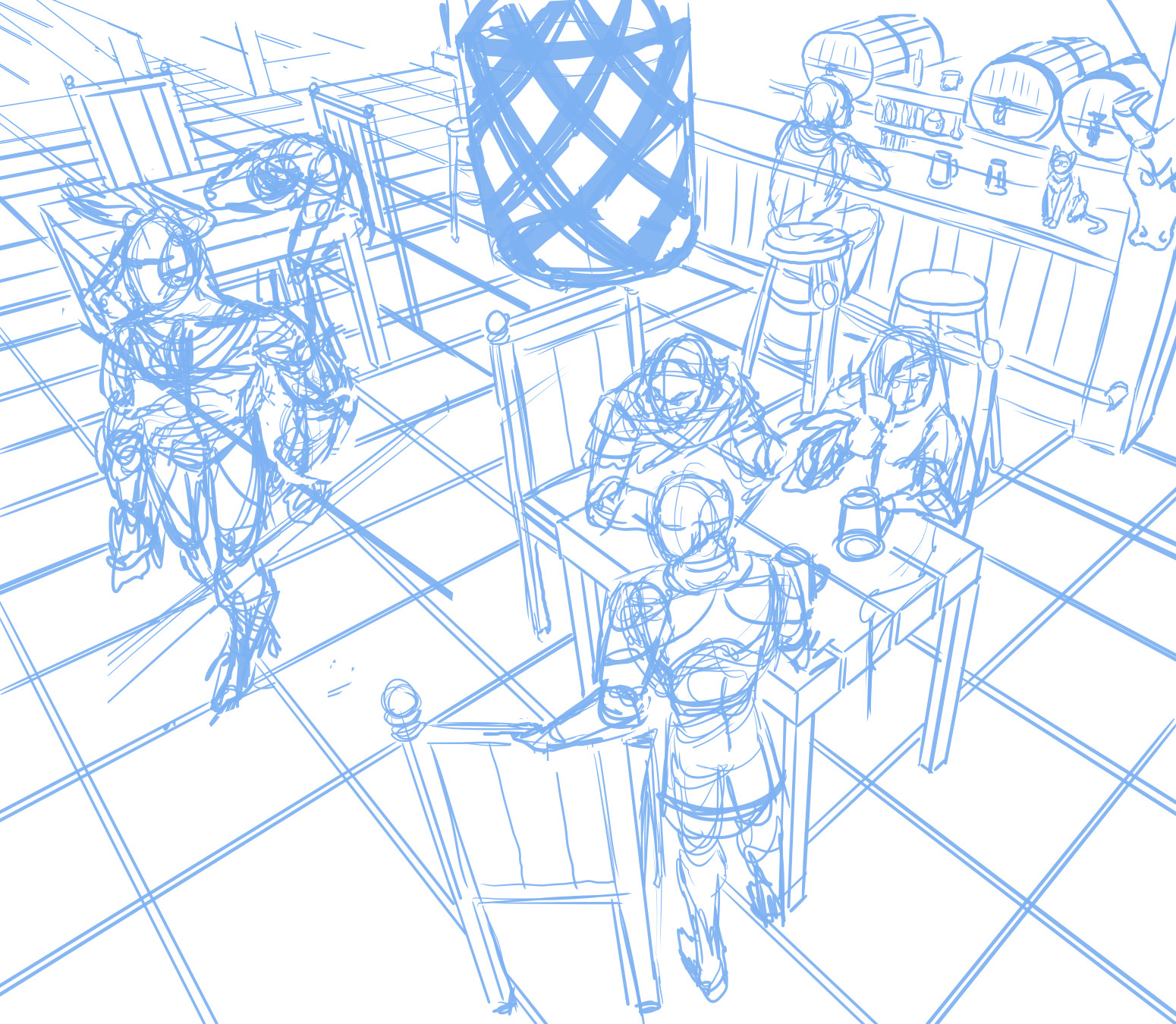 Michael Howe - The Tavern WIP