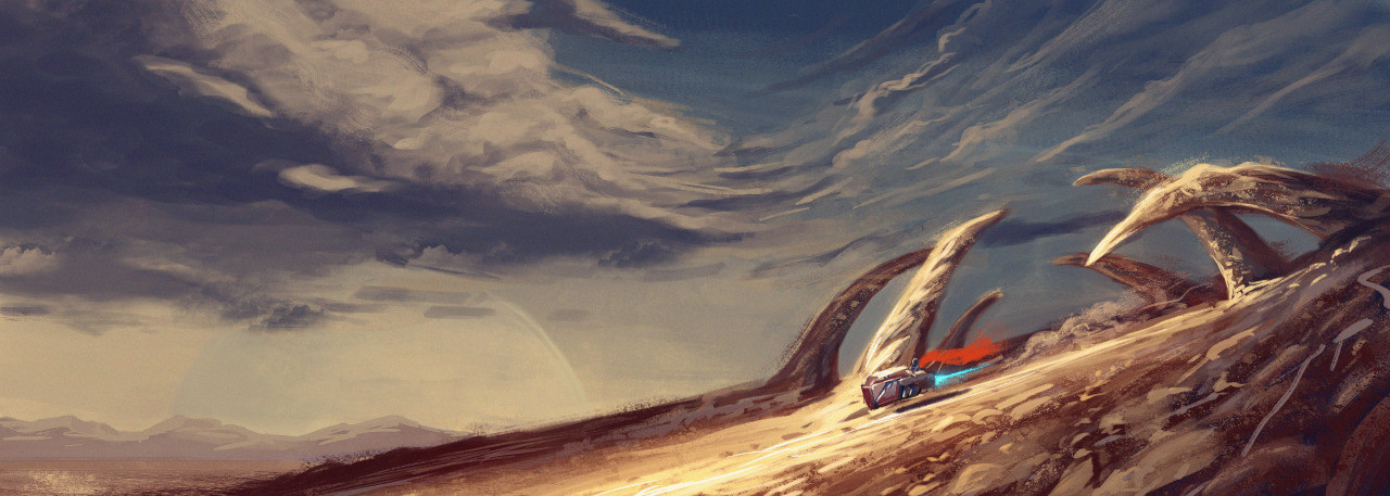 ArtStation - Environment Sketch