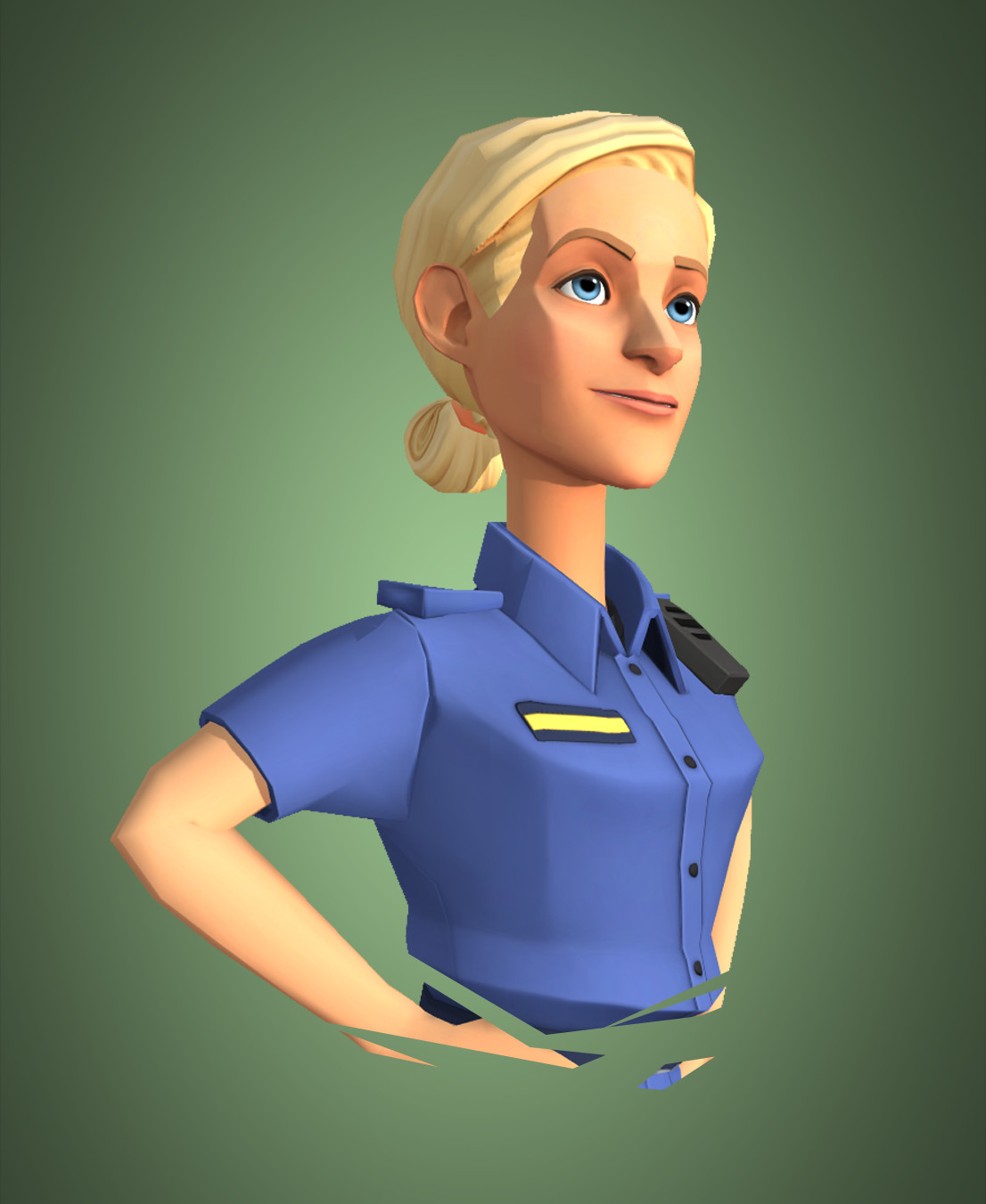 Josefine Behm - Plotagon Character: Police