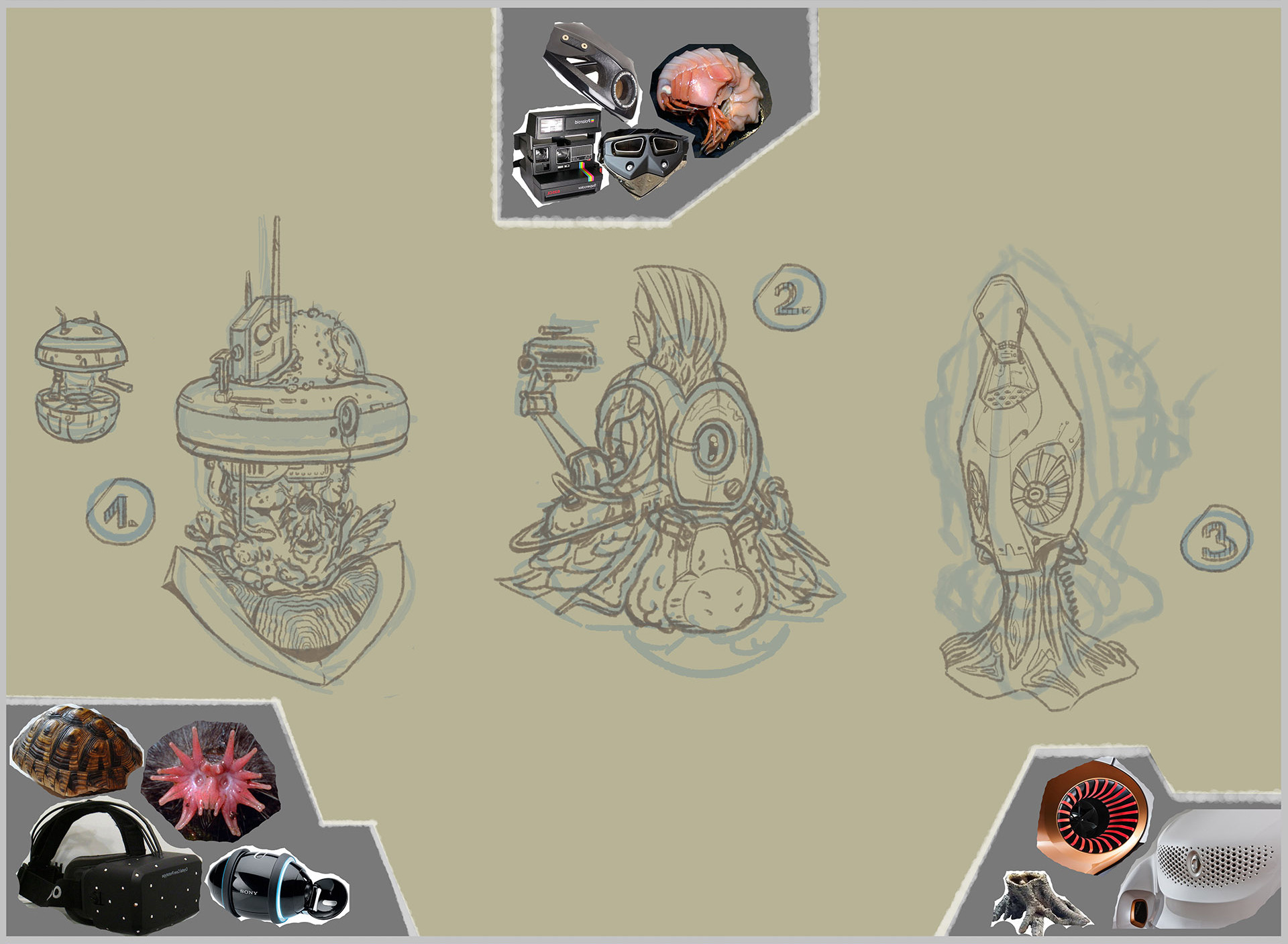 Tom Busscher - Exam - Cyberpunk Creatures