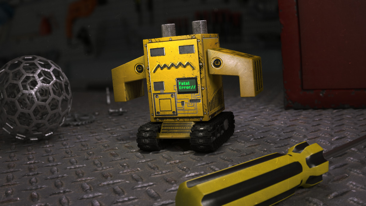 ArtStation - Robot named Bull