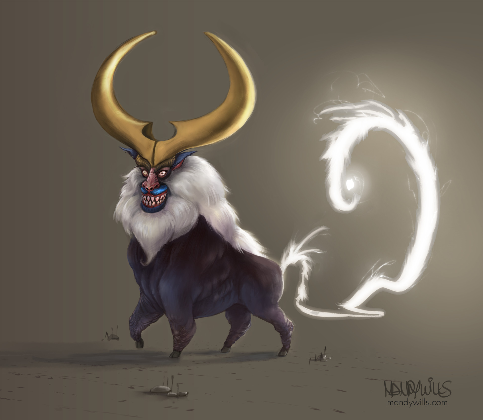 ArtStation - Lightning Creature