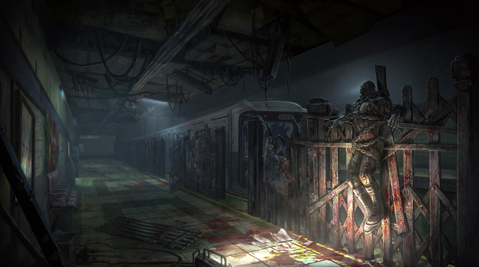 ArtStation - Bloody platform