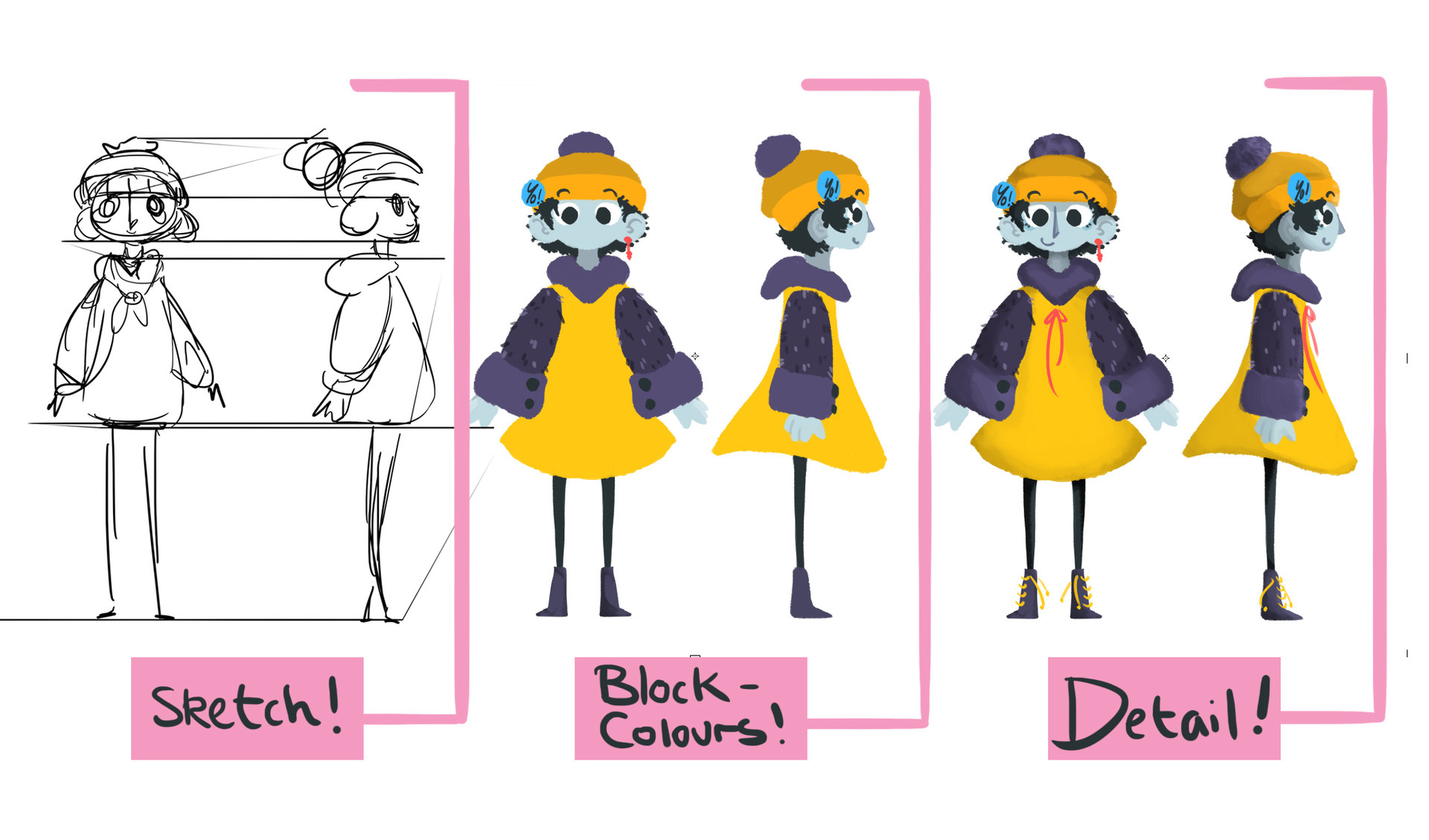 Tabitha Robson - Grit (Character Design)