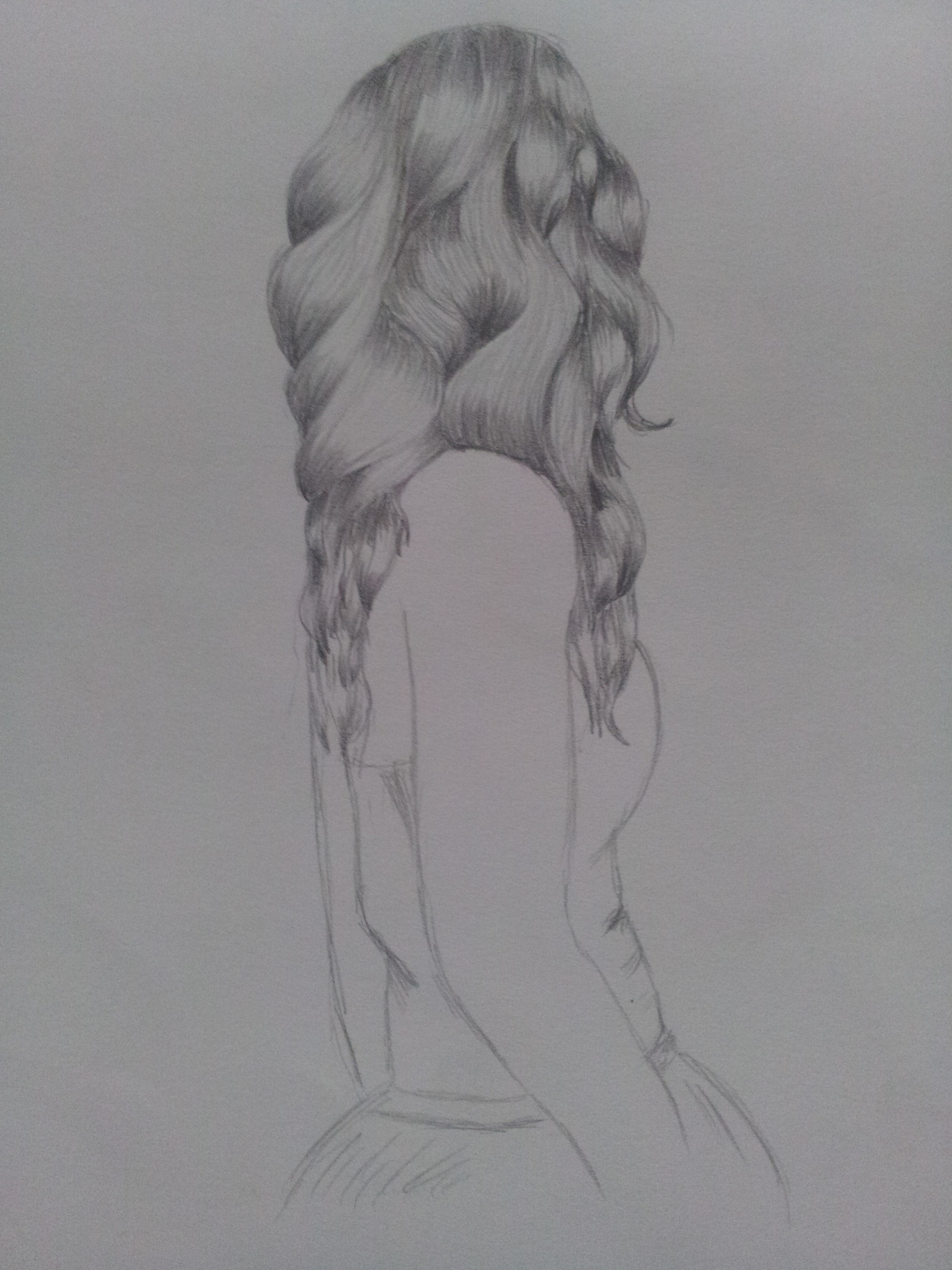 ArtStation - Hair drawing - Studying