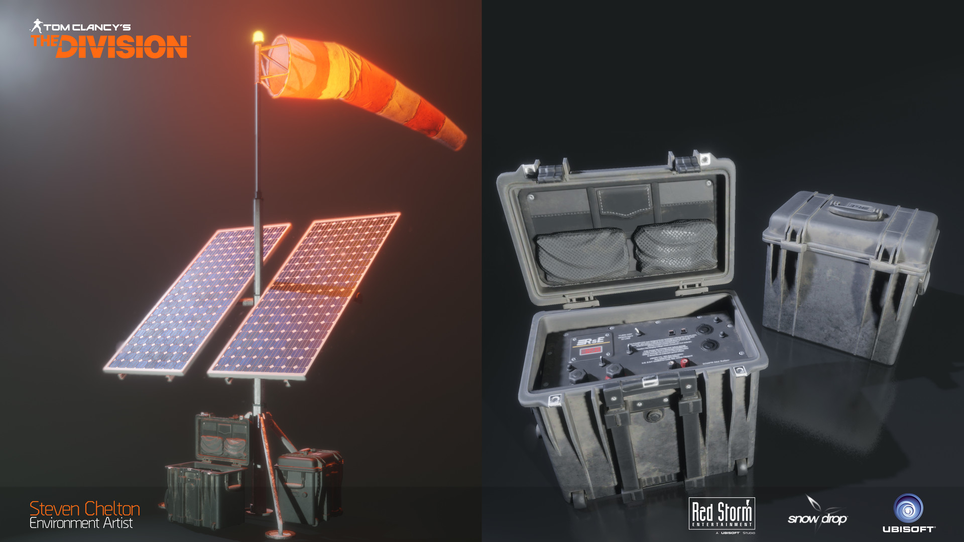 ArtStation - Solar Panel Light Station
