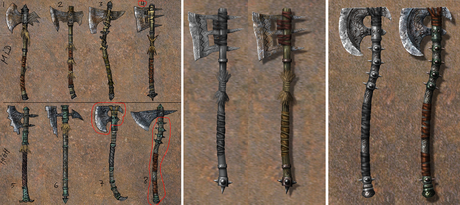 Ken Nguyen - Weapon Concepts