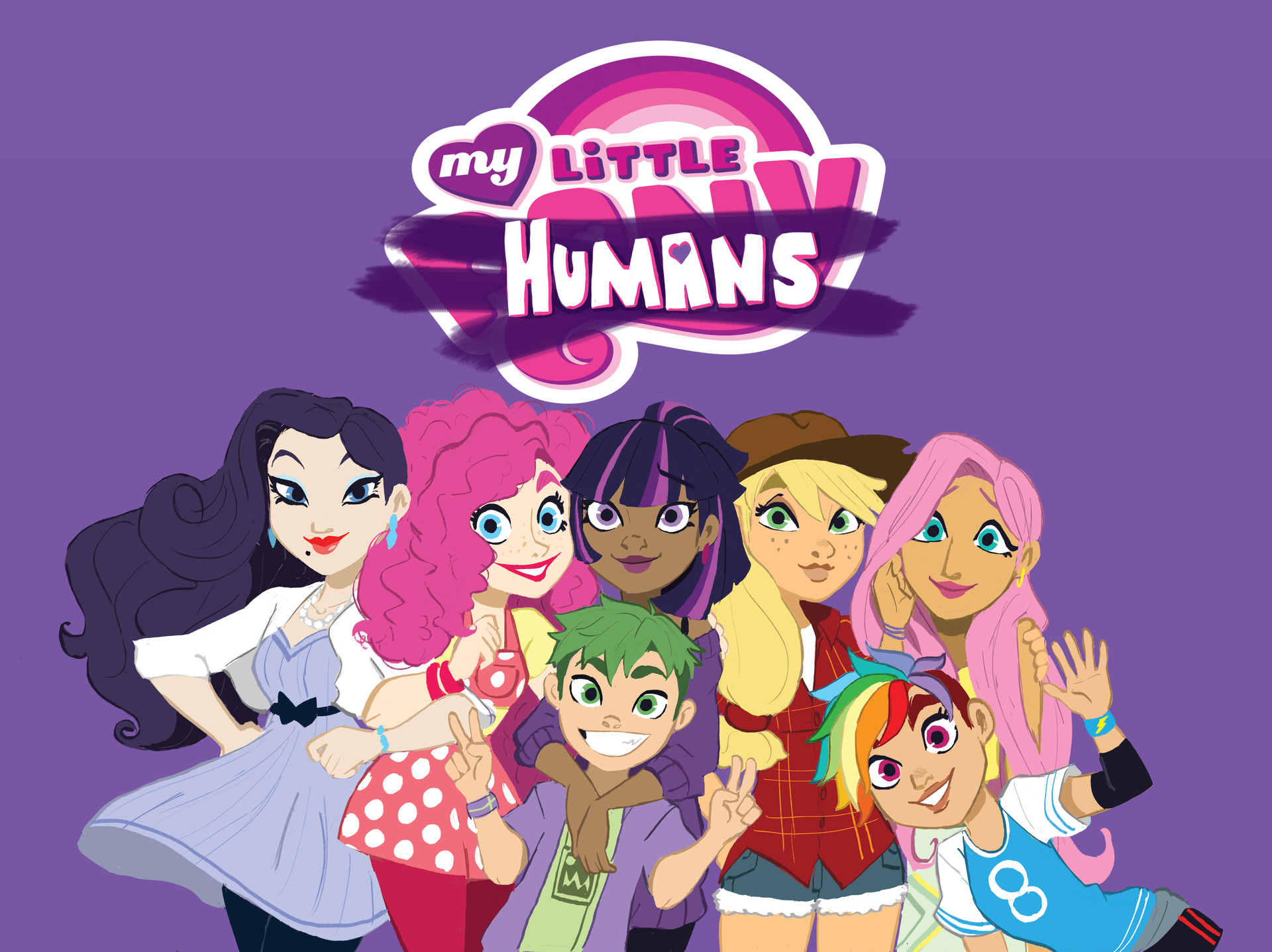 ArtStation - My little Pony: Humanized