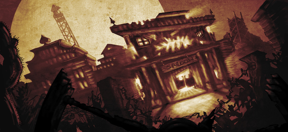 ArtStation - Haunted Saloon