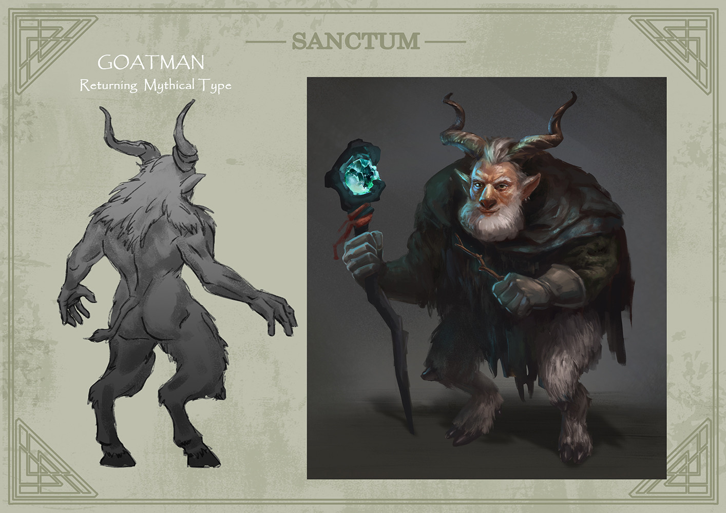 ArtStation - GoatMan