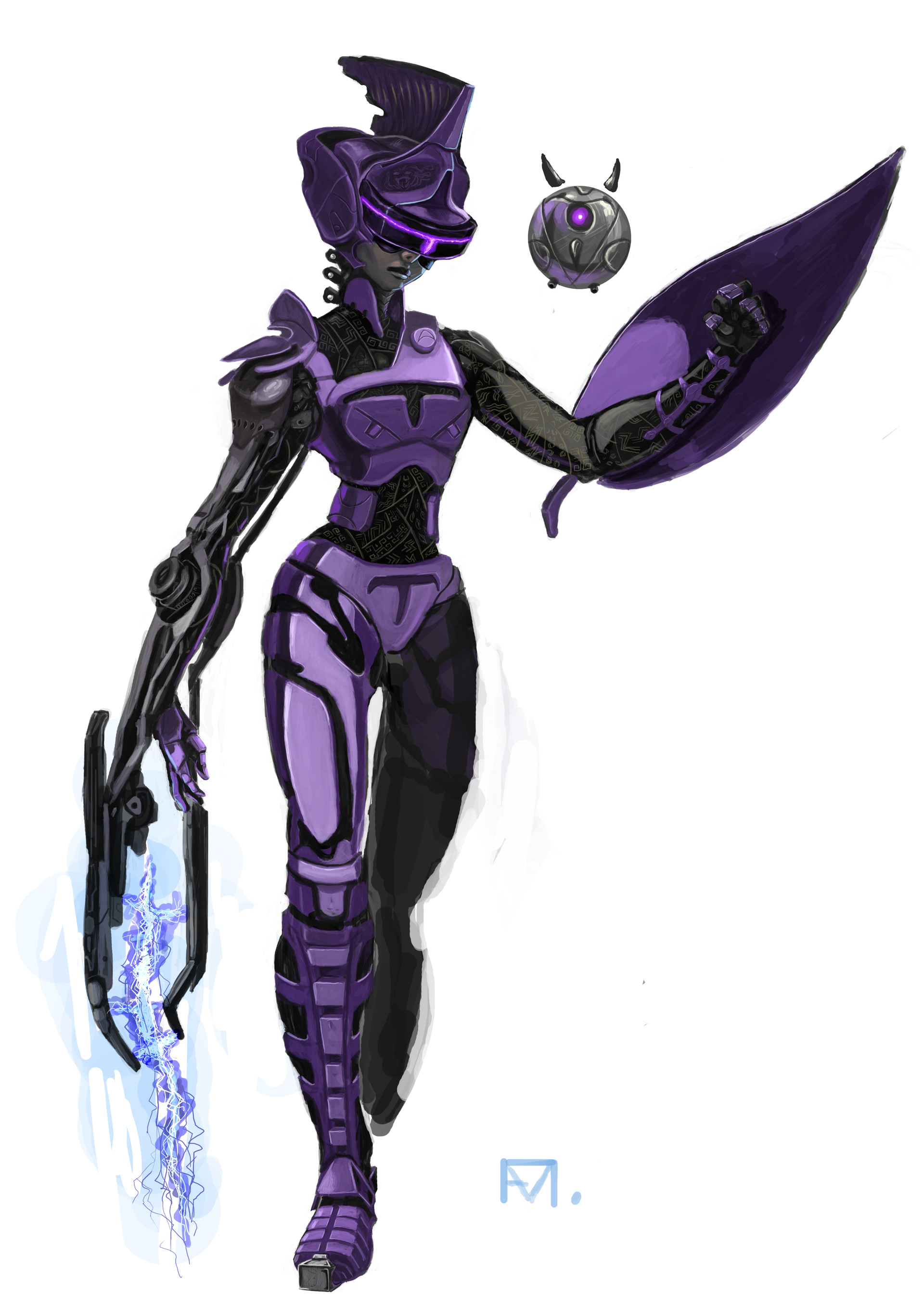 ArtStation - Athena sci-fi